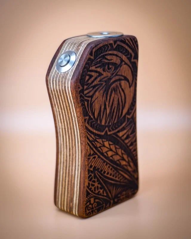 Wooden Box Mod for Dual 18650 Batteries : 5 Steps - Instructables