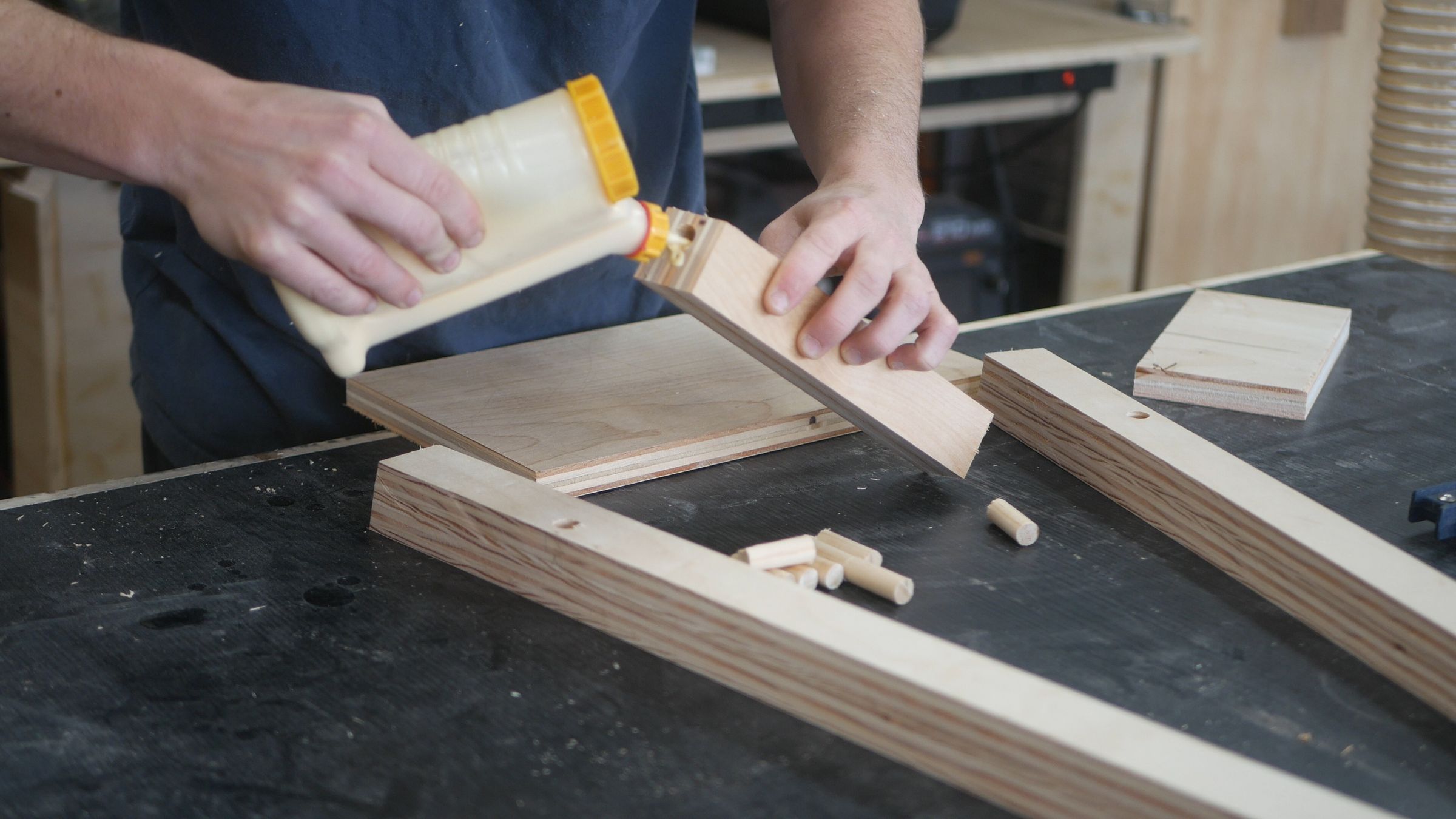 DIY Modern Plywood Desk : 16 Steps (with Pictures) - Instructables