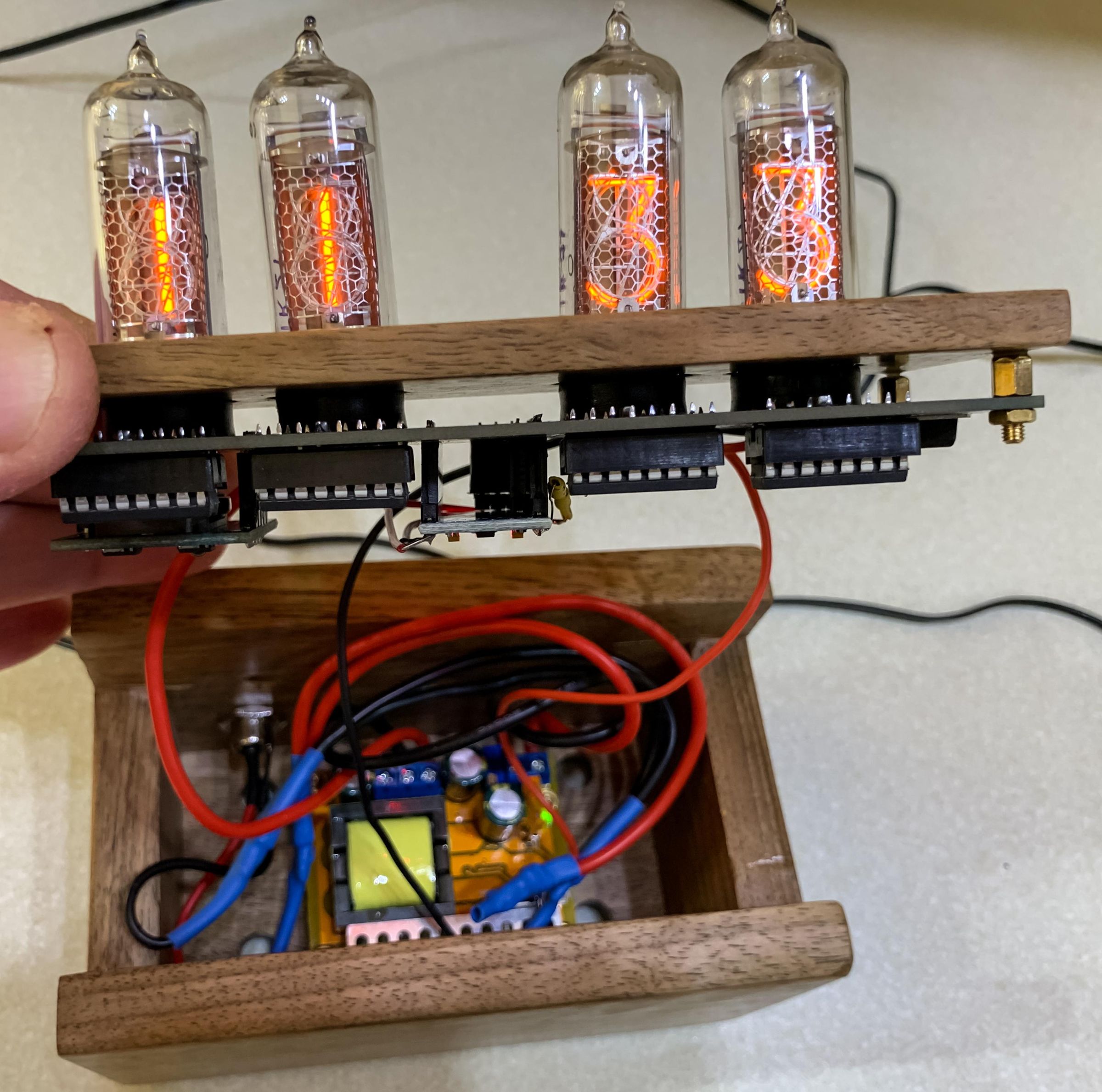 Make Your Own Retro Nixie Clock With an RTC! : 7 Steps (with Pictures ...