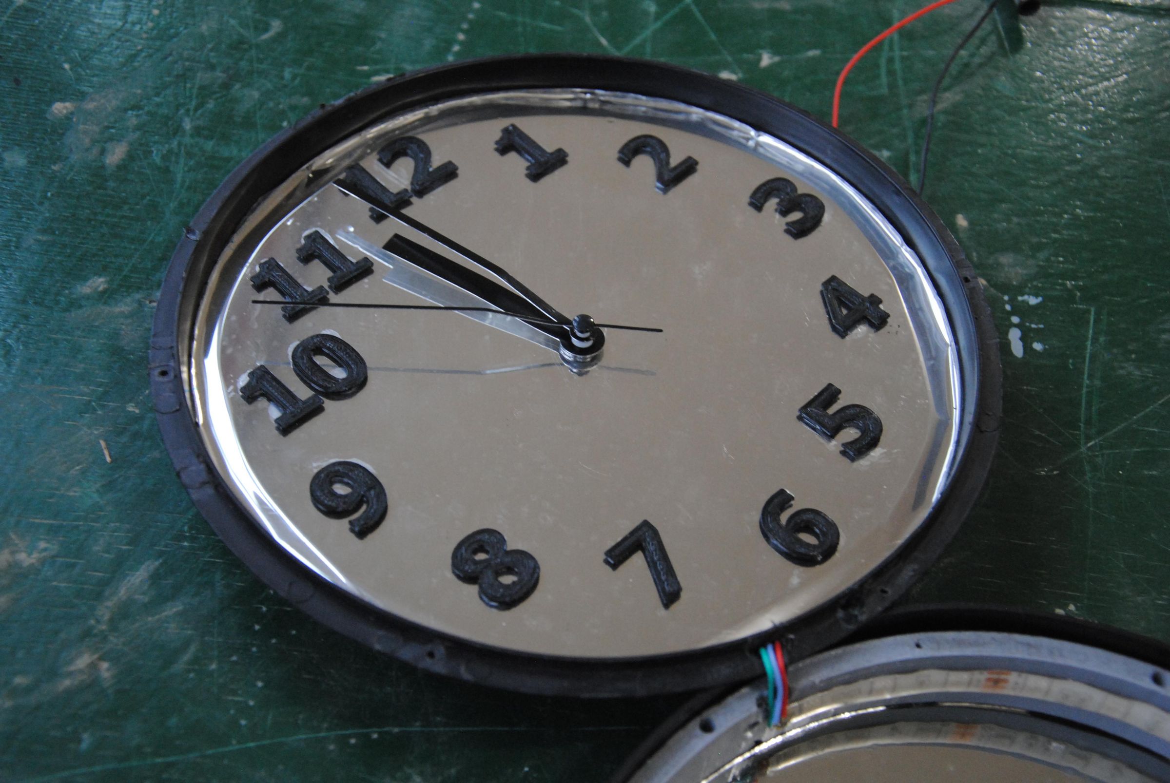 Timeless Clock! Infinity Mirror Clock : 7 Steps (with Pictures ...