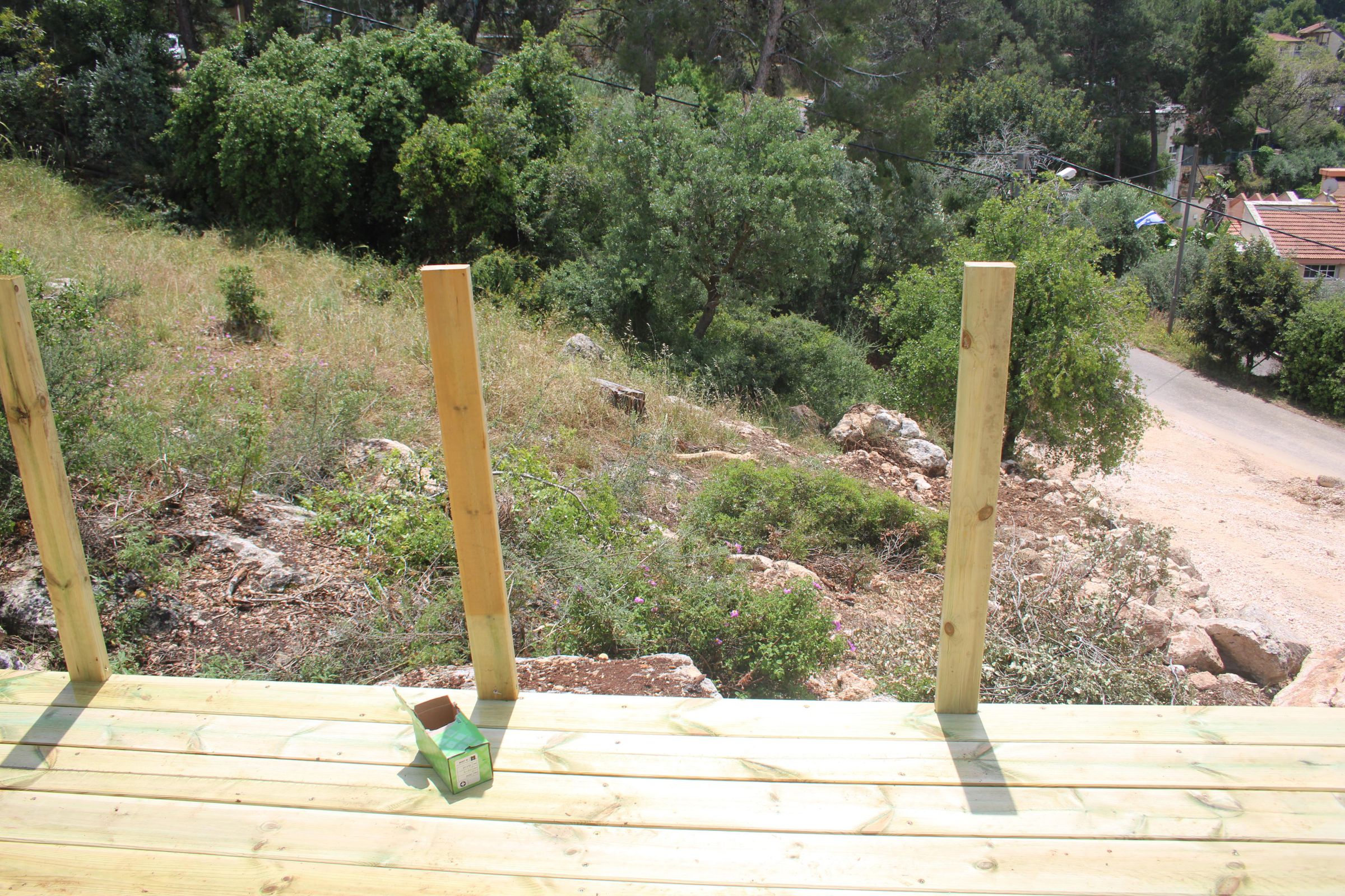 Elevated Wooden Deck (With Stairs) : 11 Steps (with Pictures ...