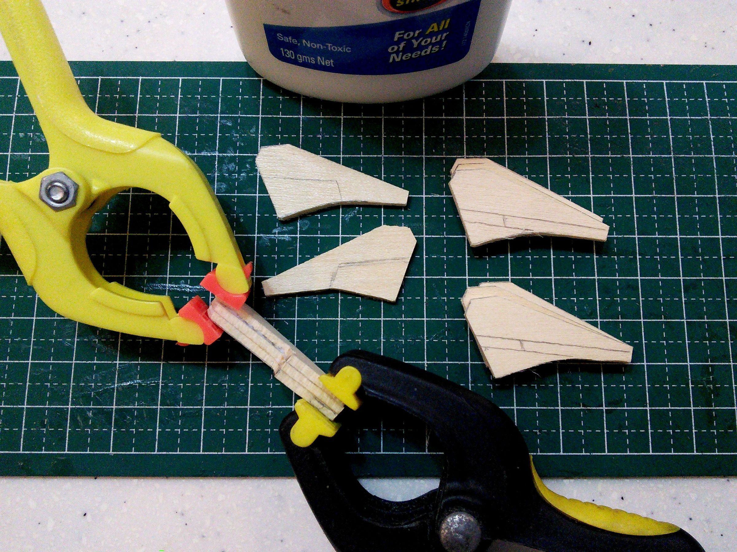 (Not So) Mini Lambda-Class Imperial Shuttle Popsicle Stick Model : 8 ...