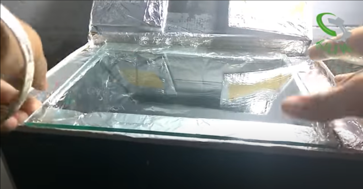 How to Make "solar Cooker" (Simple Solar Cooker) DIY Project : 4 Steps ...