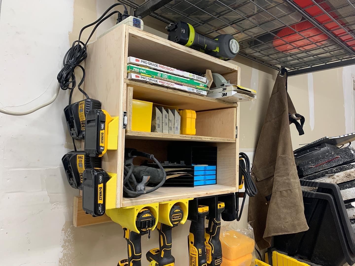 Drill and Sander Storage : 9 Steps (with Pictures) - Instructables