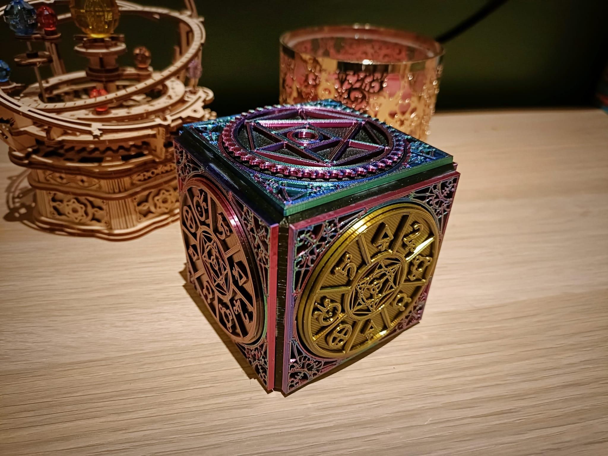 The Alchemist's Cube - a 3D Printed Puzzle Box : 4 Steps - Instructables
