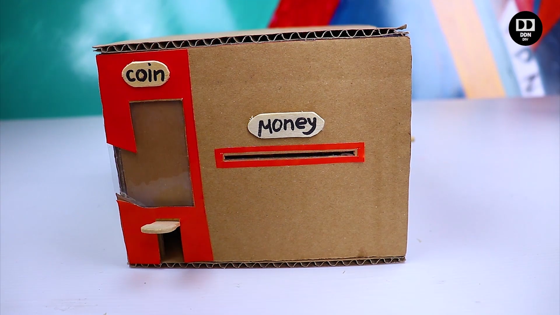 Make Smart Personal Bank Saving Coin and Cash From Cardboard : 10 Steps ...