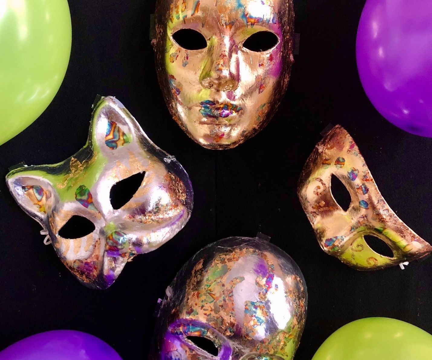 Mardi Gras Gilded Masks : 8 Steps (with Pictures) - Instructables
