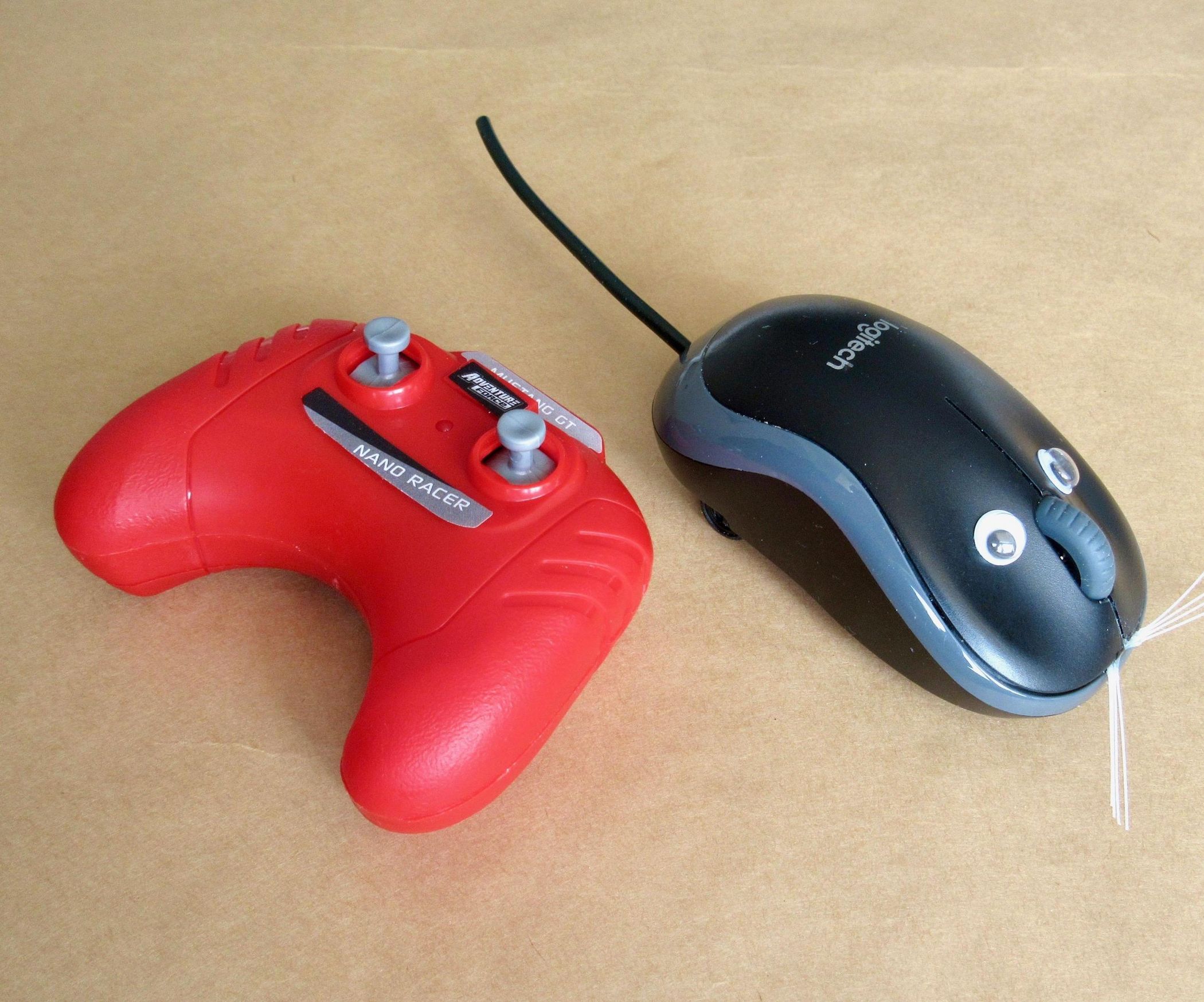 PC Mouse Becomes a Remote-Controlled Toy (RC MouseBot) : 5 Steps (with ...