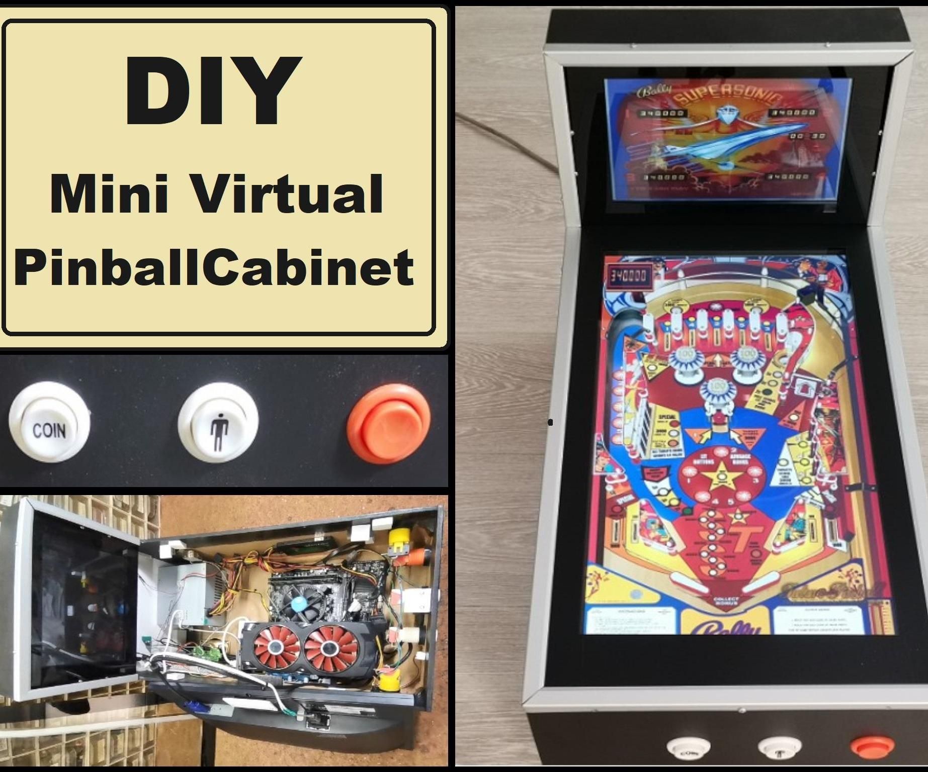 DIY Mini Virtual Pinball Cabinet : 3 Steps - Instructables