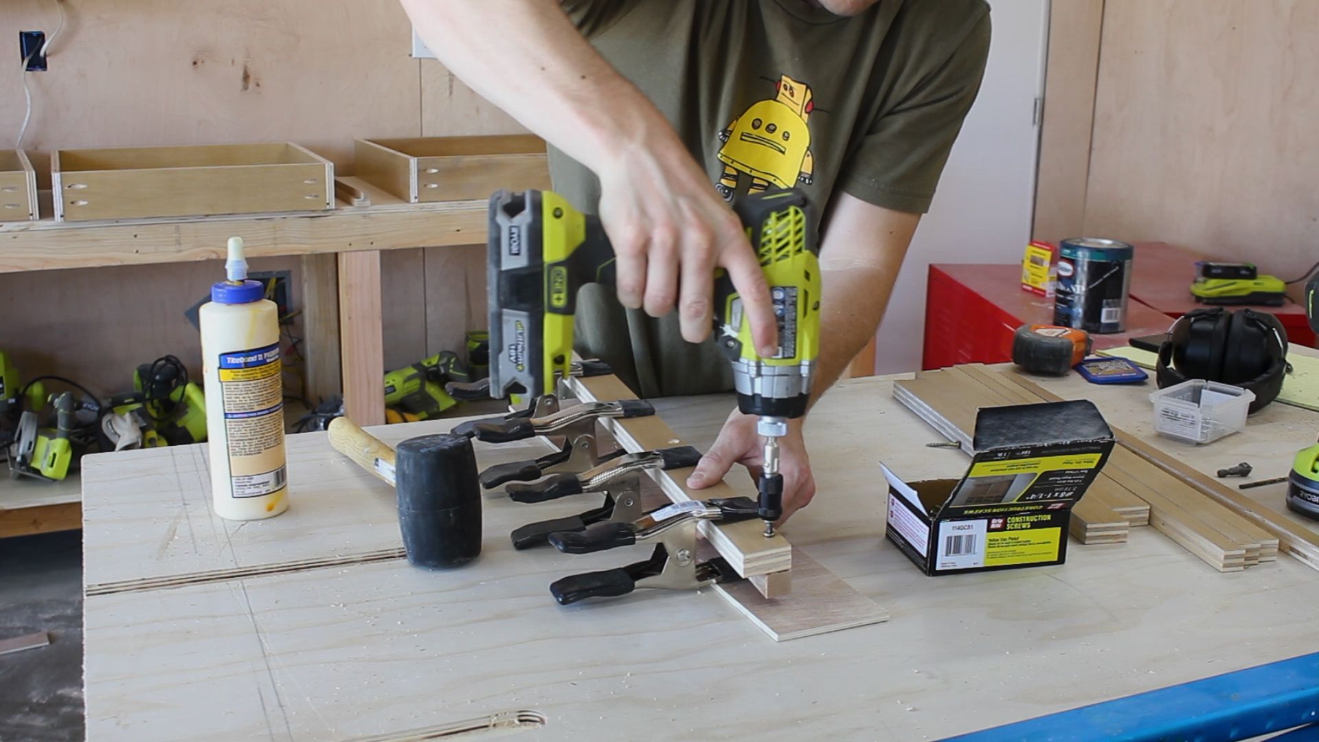 $100 10ft Work Bench/Surface With Storage : 12 Steps (with Pictures ...
