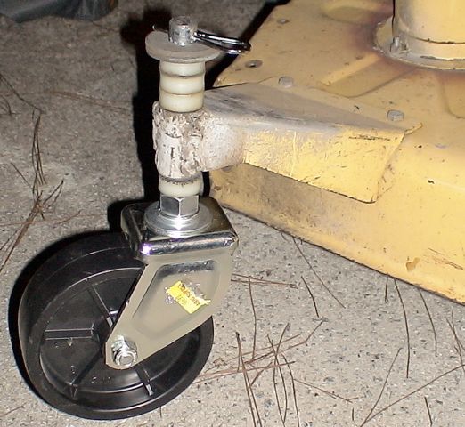 Build a Lawn Mower Caster : 9 Steps - Instructables