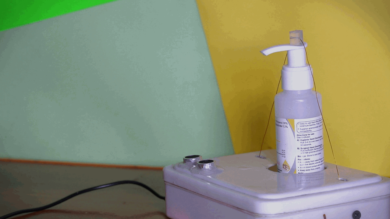 DIY Hand Sanitizer Dispenser Using Arduino : 14 Steps (with Pictures ...