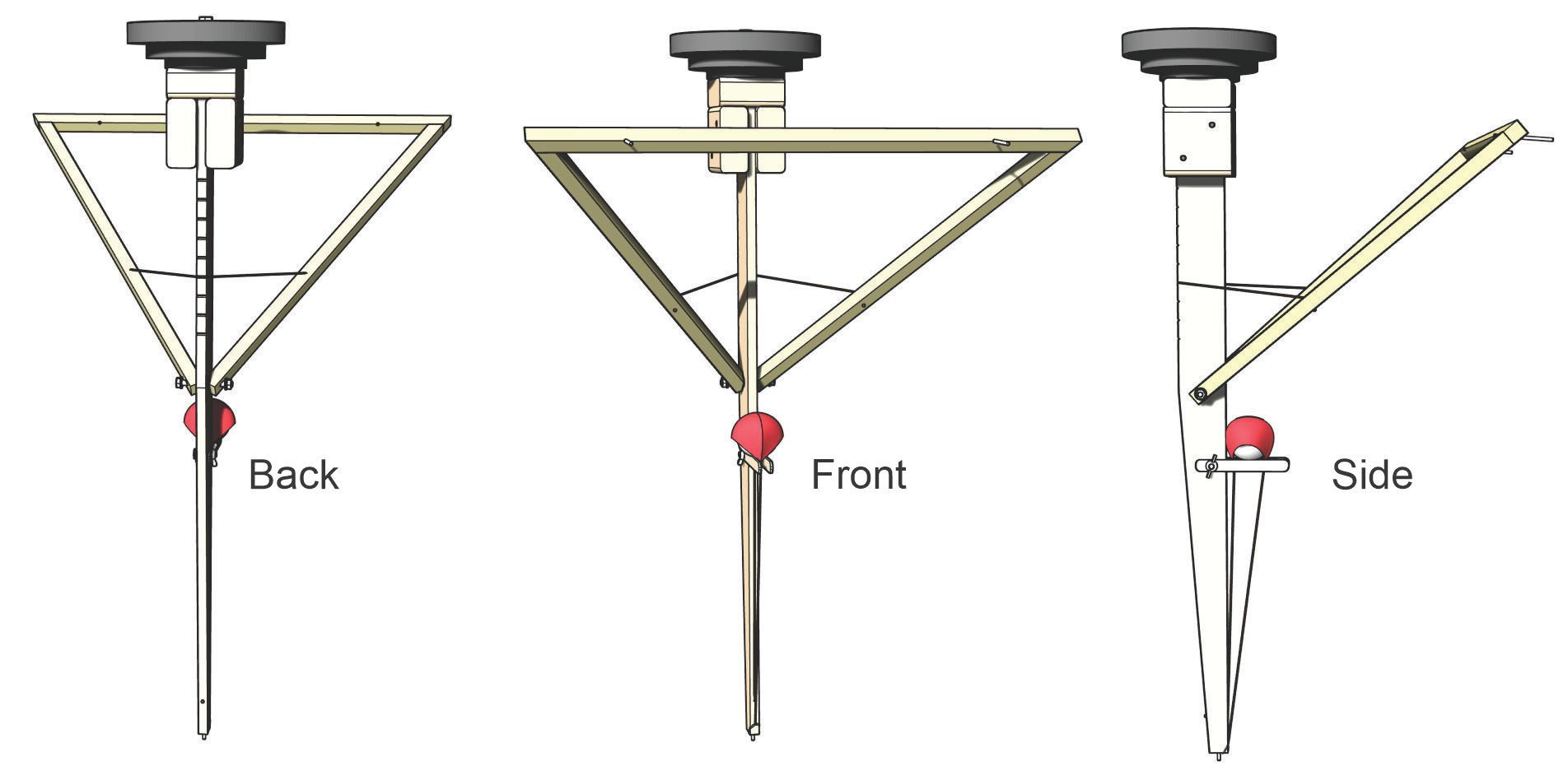 World's Simplest Trebuchet (Walking Arm Trebuchet) : 18 Steps (with ...