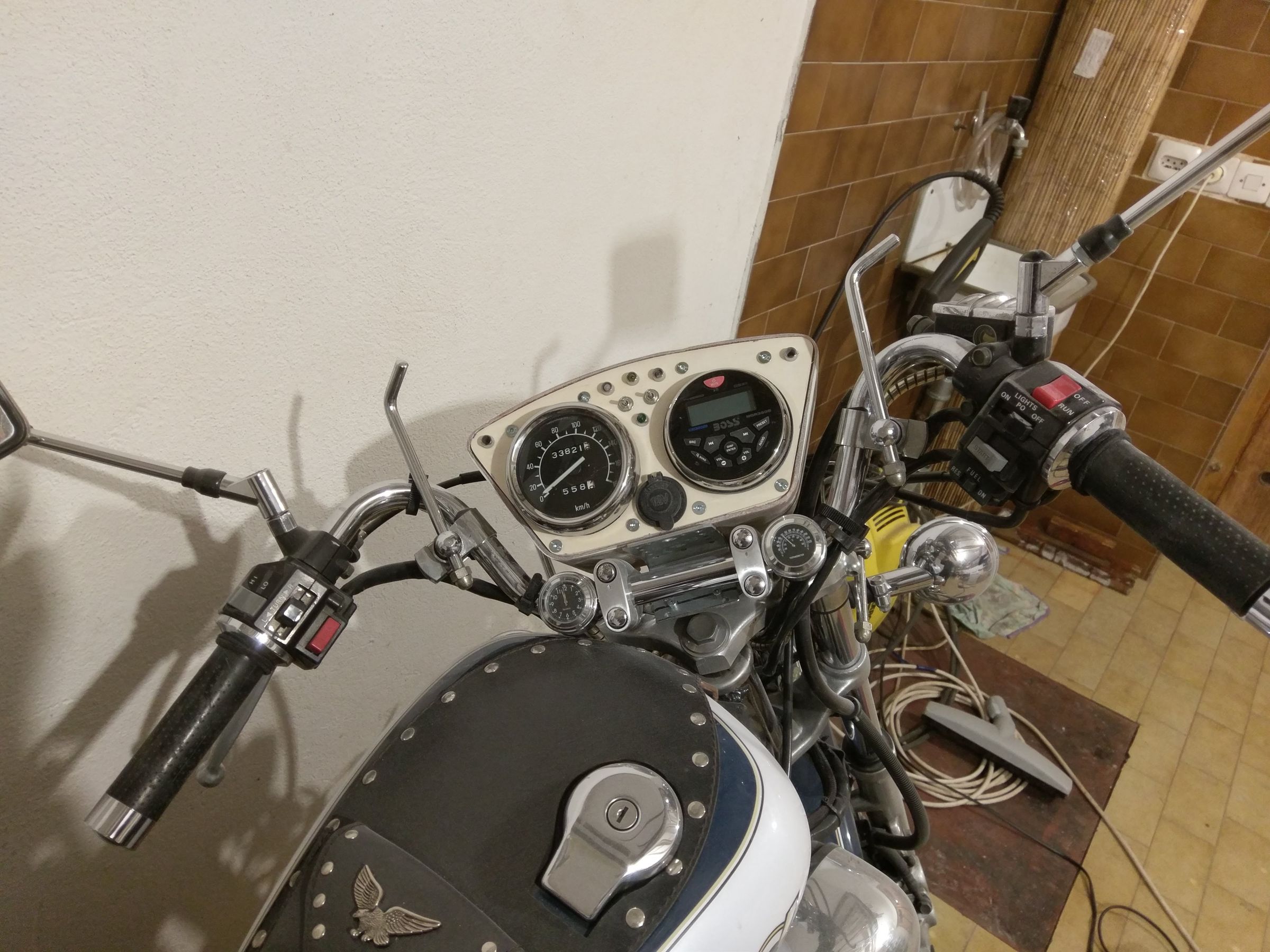 Custom Chopper Dashboard : 8 Steps (with Pictures) - Instructables