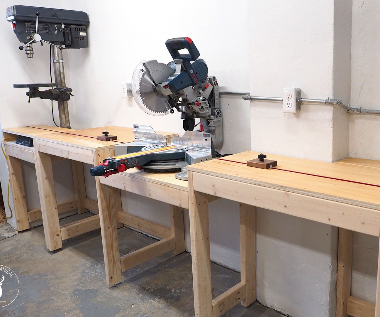 Miter Saw Station (plans Available) : 10 Steps (with Pictures ...