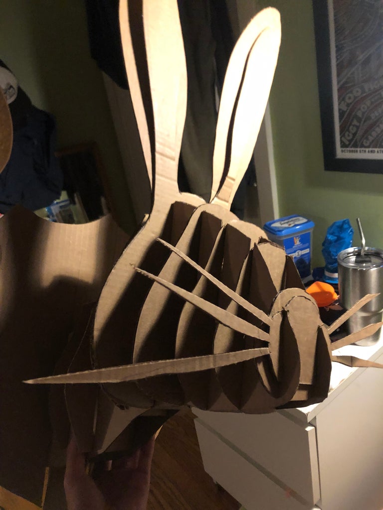 Cardboard Rabbit 11 Steps Instructables cardboard-rabbit-11-steps-instructables