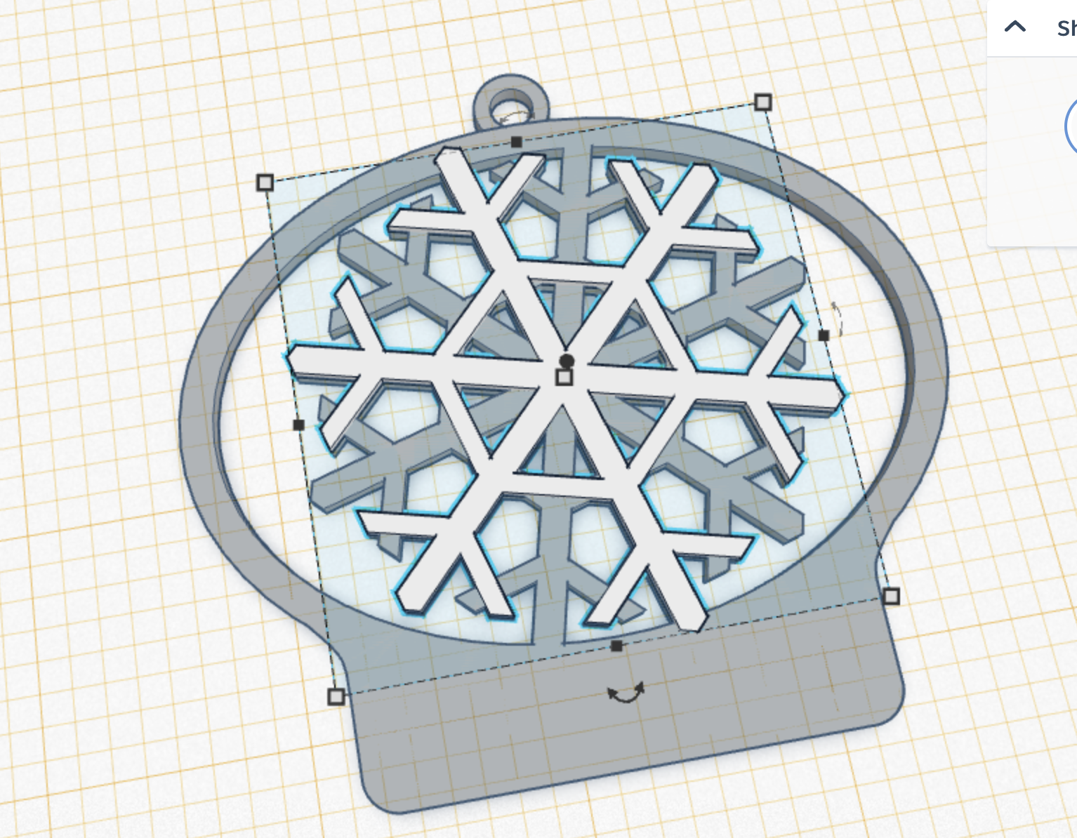 Customizable Snowflake Snowglobe Ornament : 5 Steps (with Pictures ...