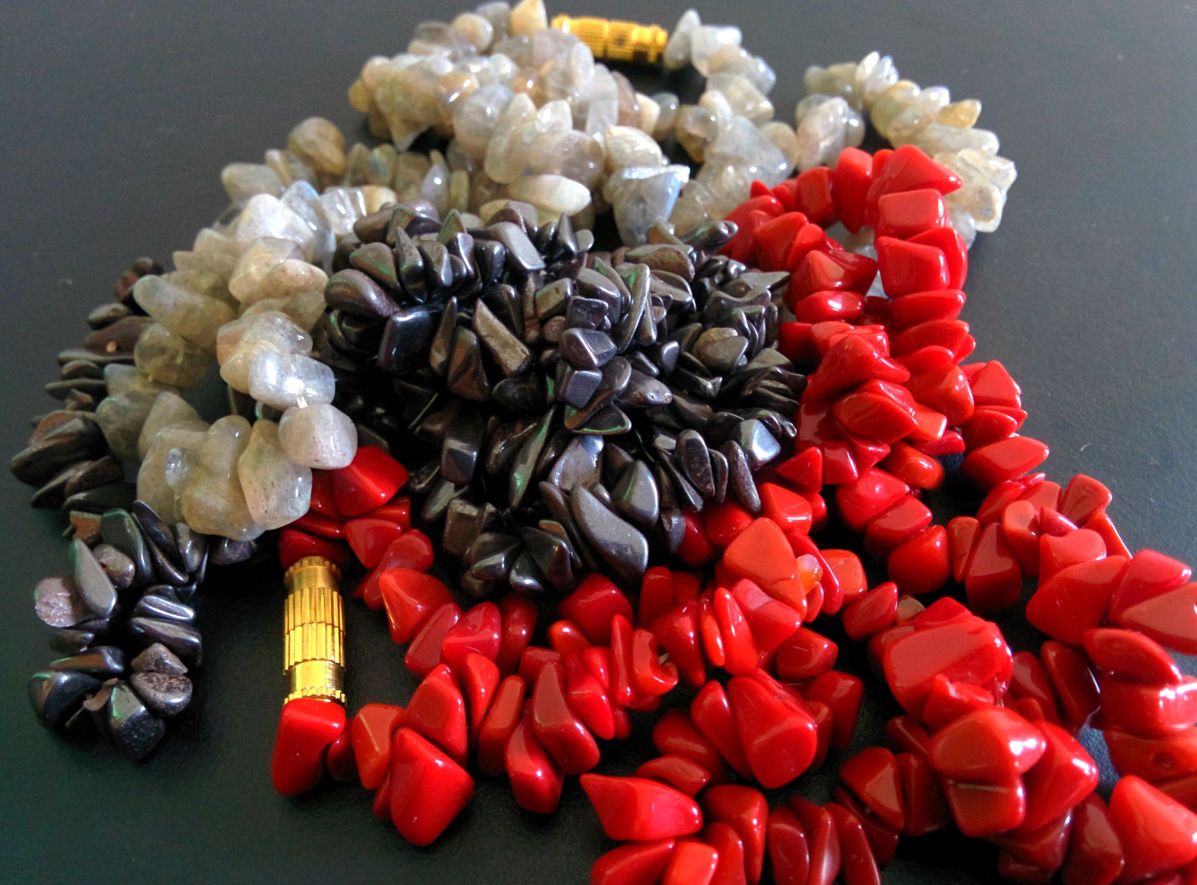 How to Create Stone Chips Cluster Earrings : 3 Steps (with Pictures ...