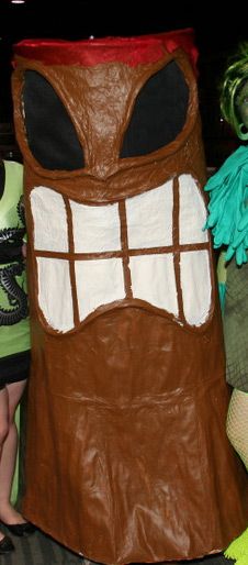 Smoking & Erupting Volcano Tiki Costume : 12 Steps (with Pictures ...