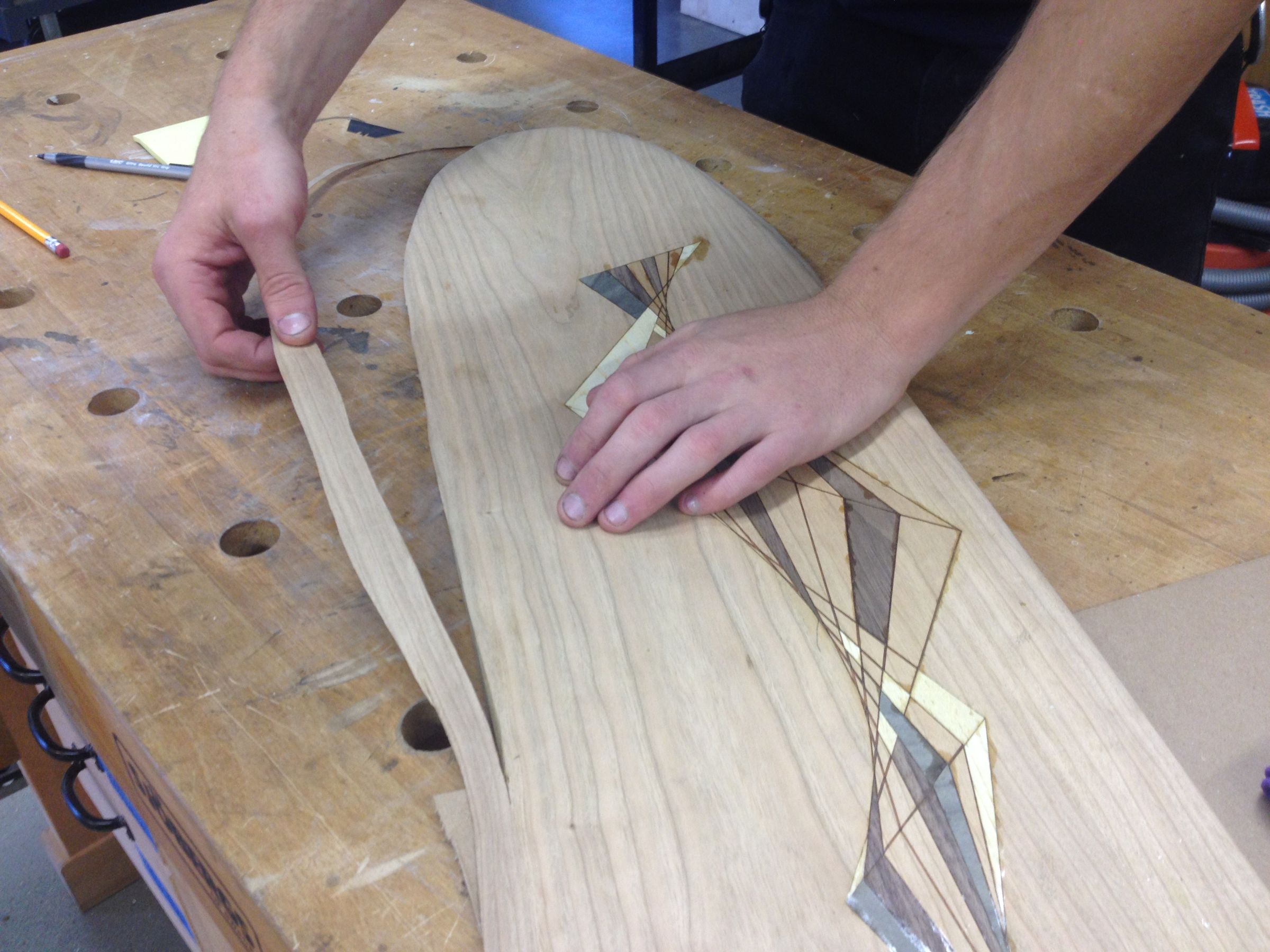 Skateboard Veneer Inlay : 9 Steps (with Pictures) - Instructables