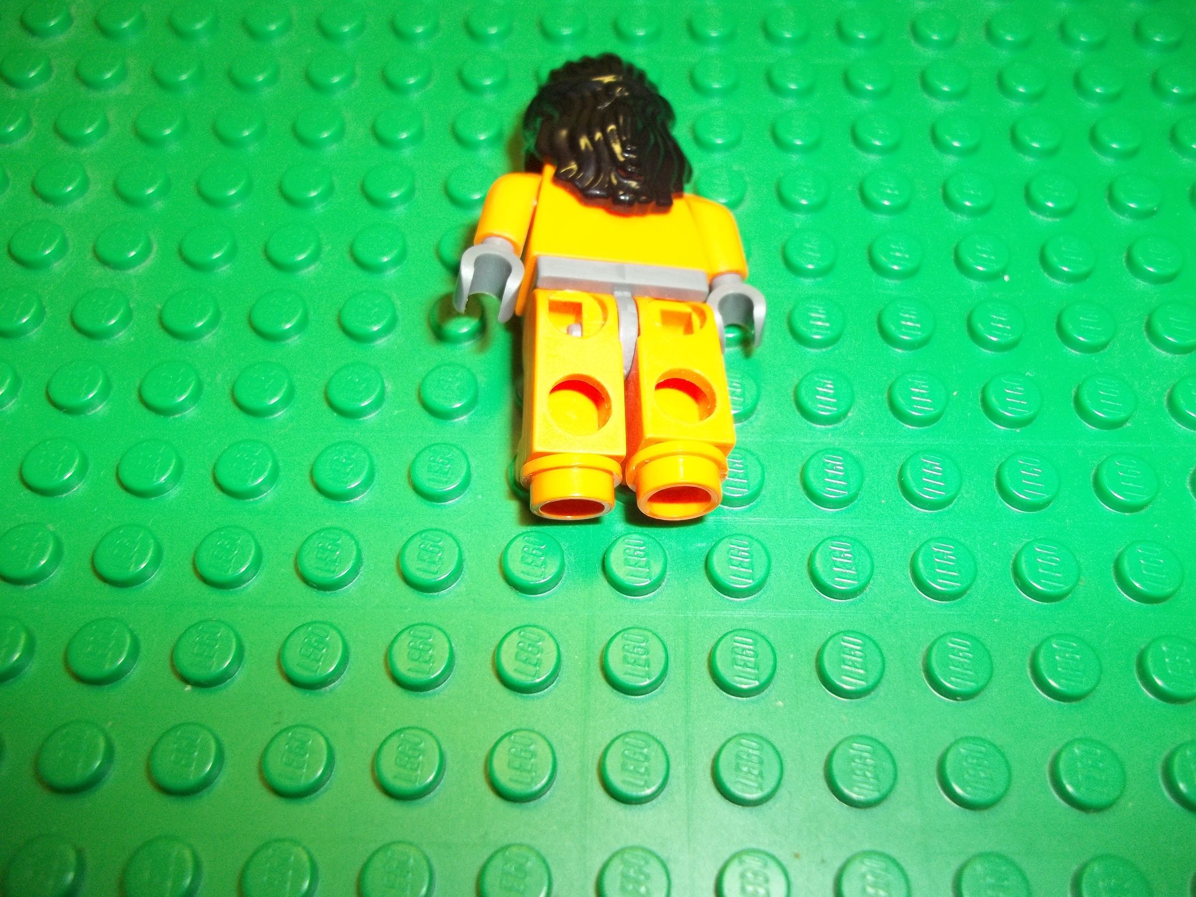 Lego Chell Minifigure From Portal : 6 Steps - Instructables
