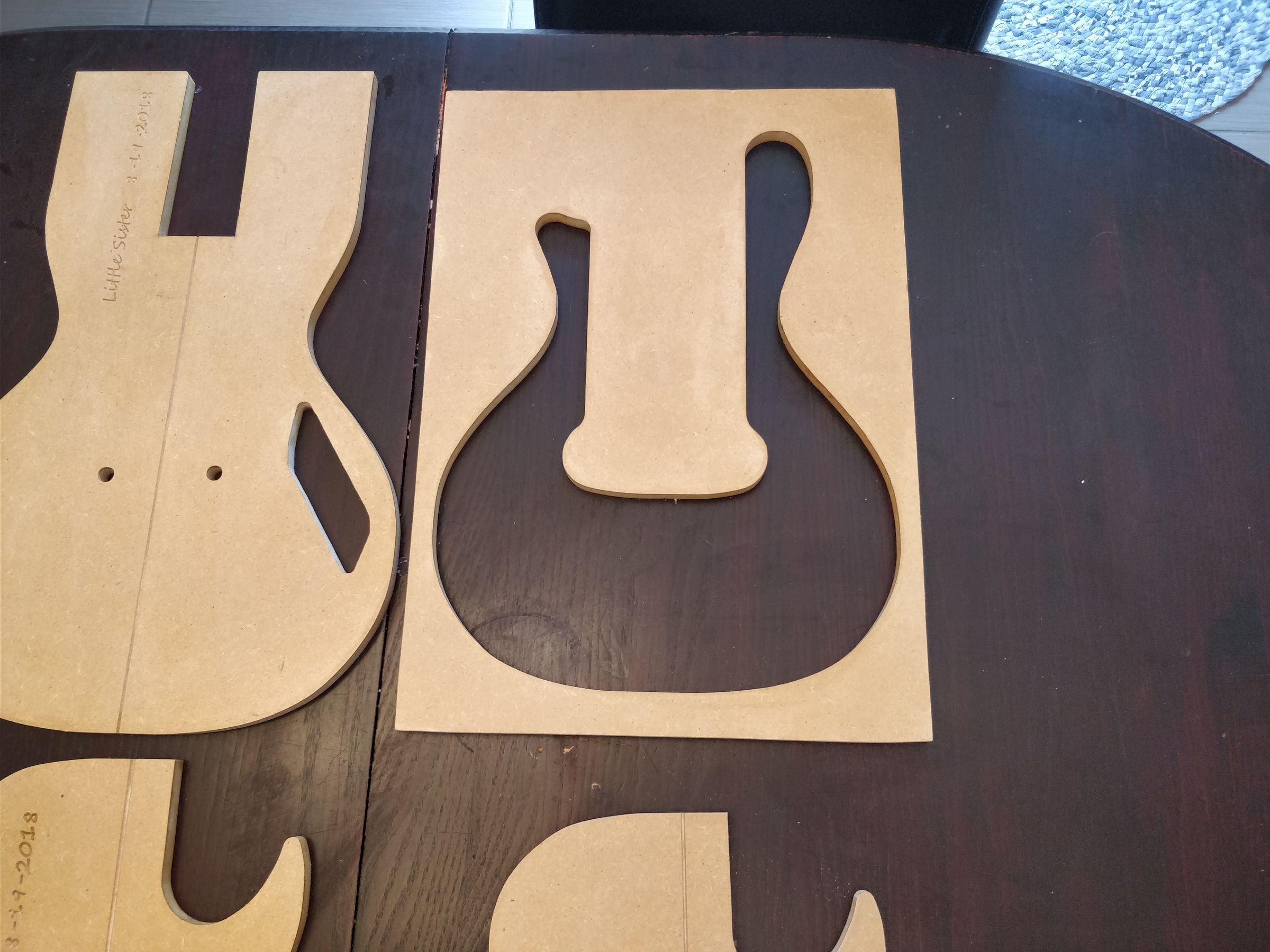 Custom Made Guitar Router Templates - Instructables