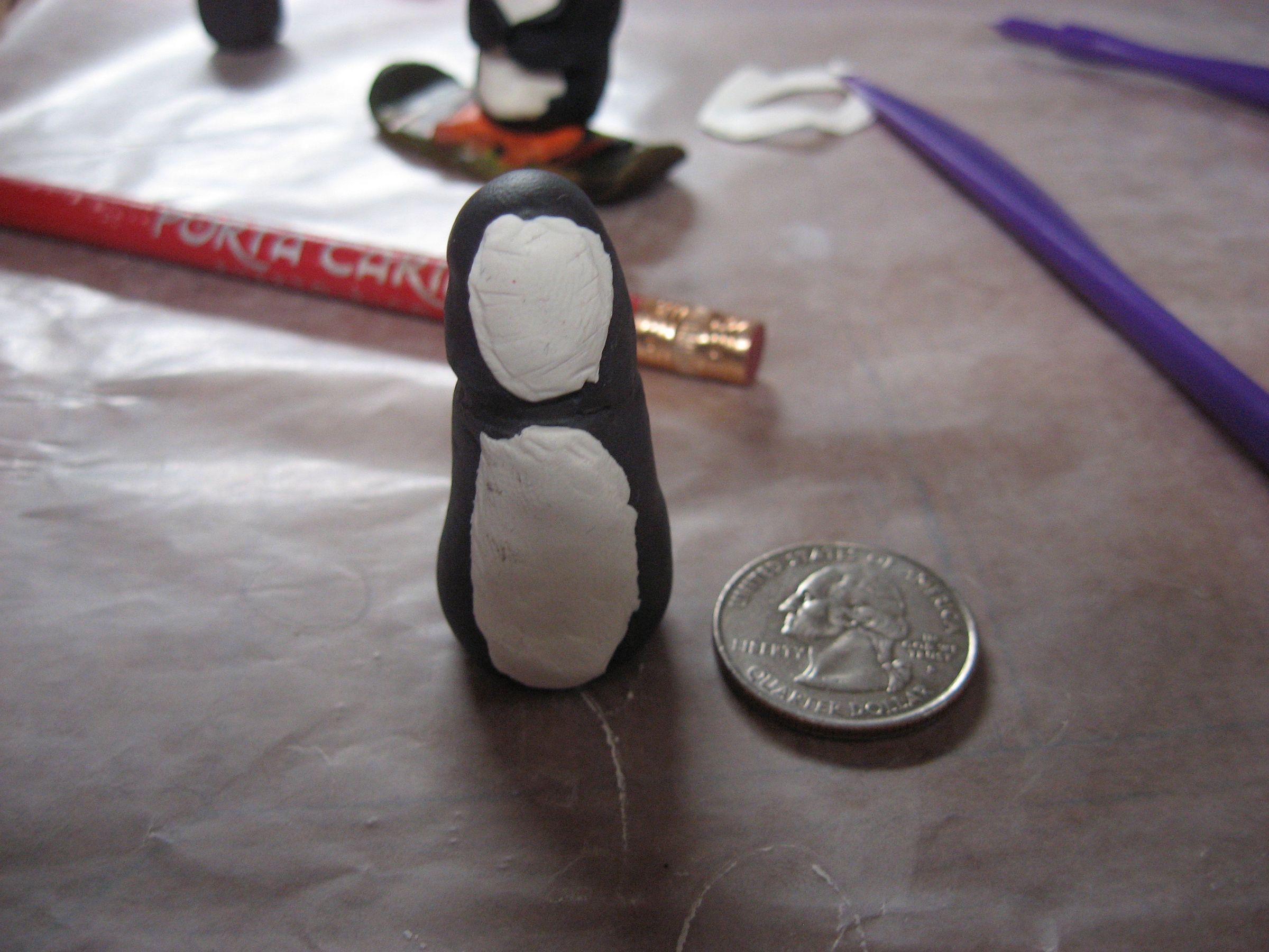 How to Make an Awesome Little Clay Penguin! : 12 Steps - Instructables