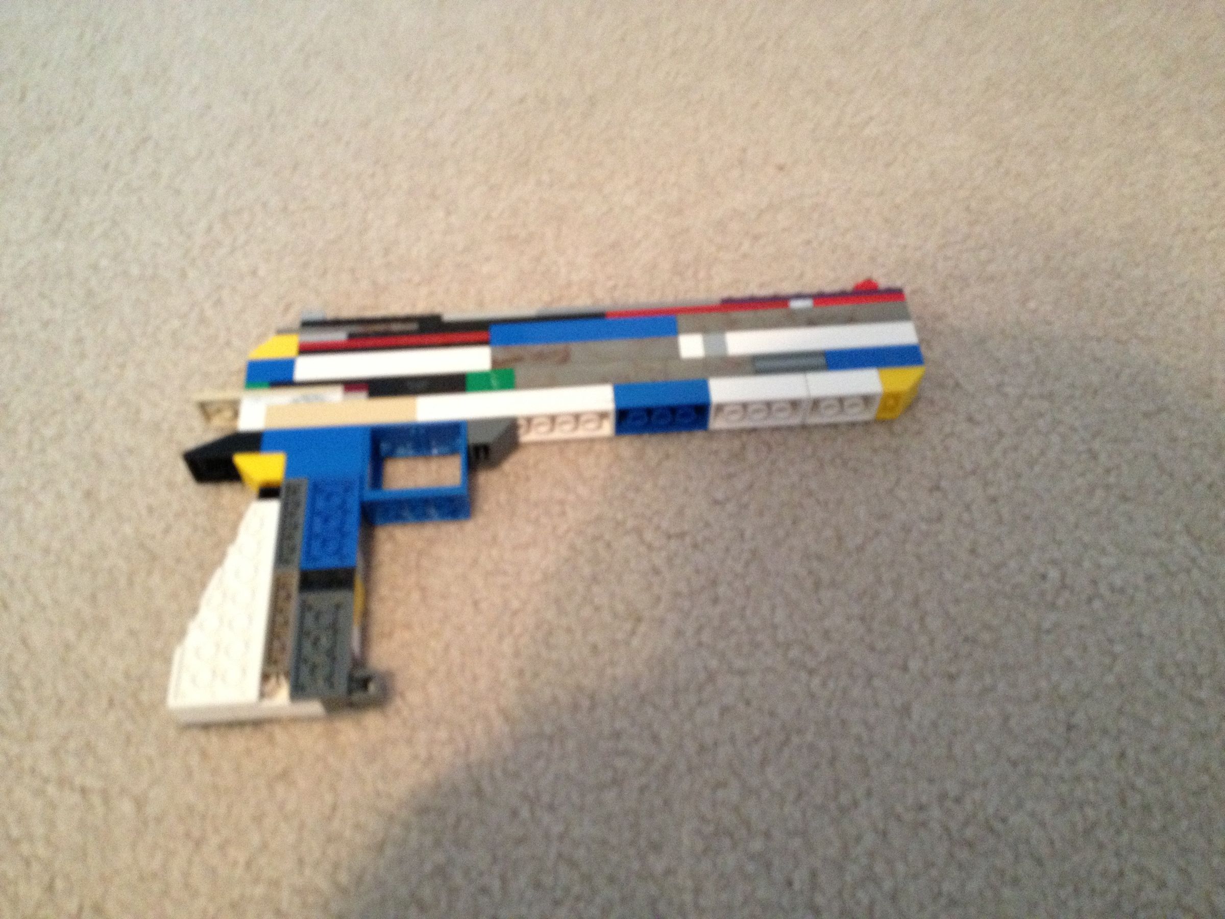 Lego Desert Eagle and M9 Redone - Instructables