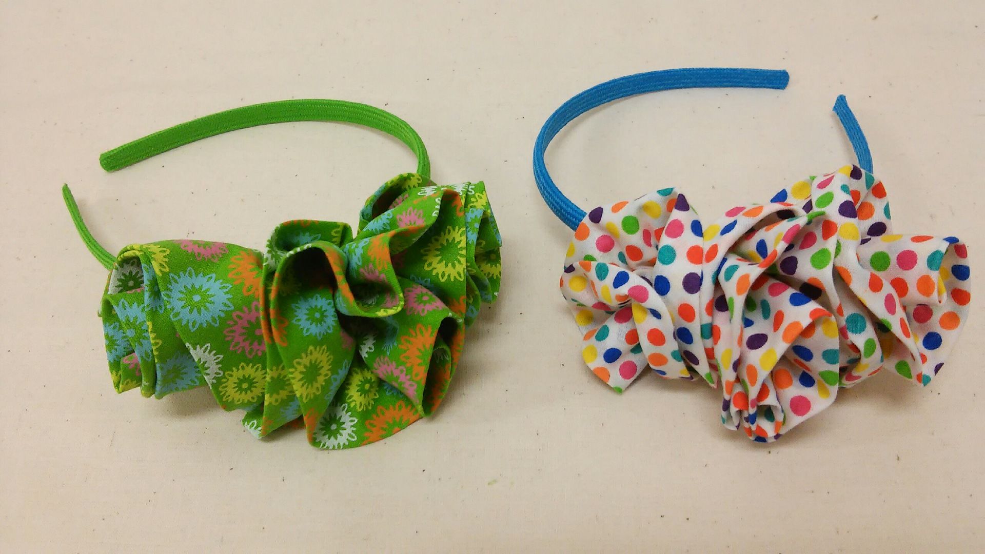 Fabric Flower Hair Accessory : 6 Steps (with Pictures) - Instructables