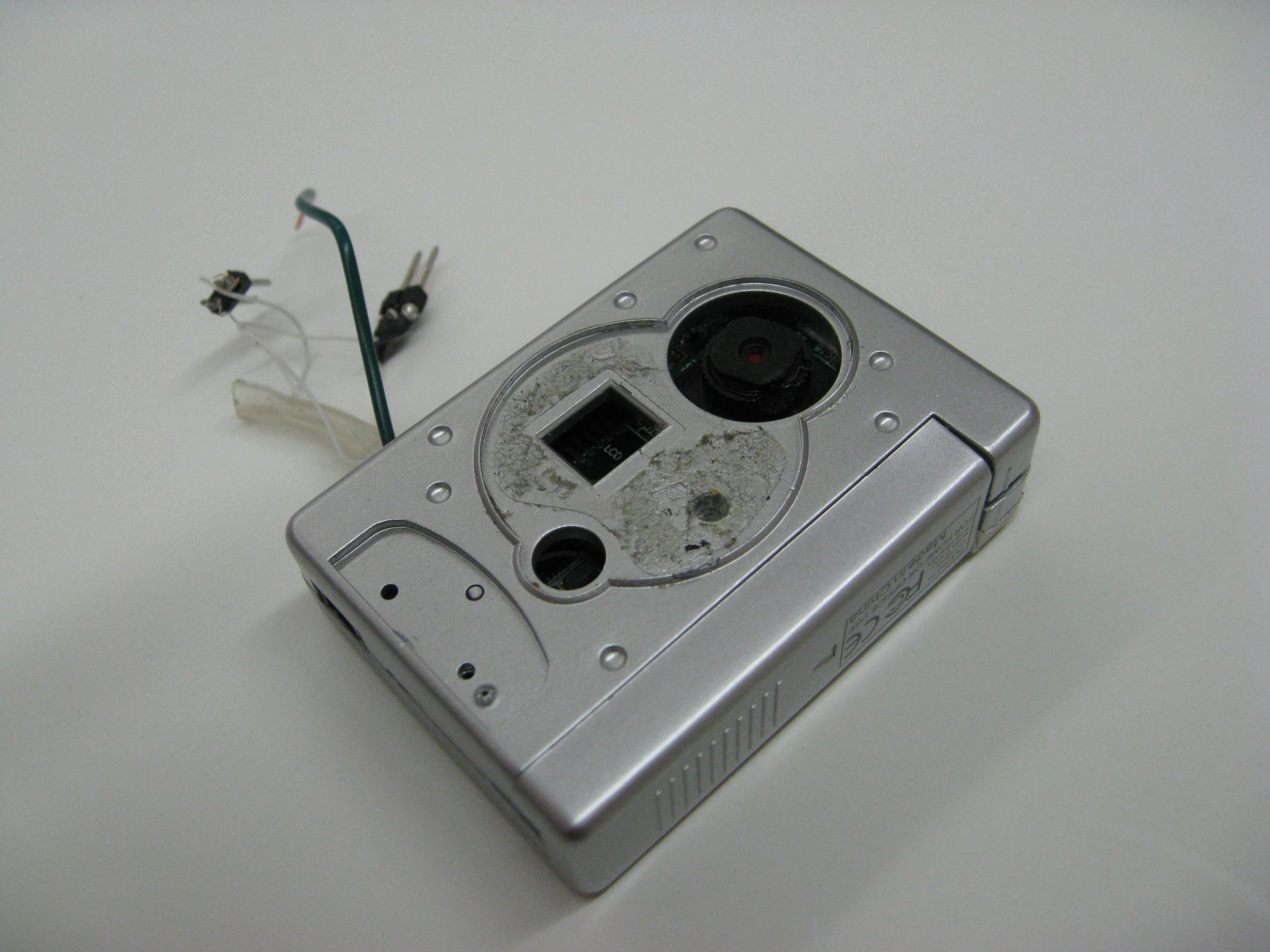 Hacking a Keychain Digital Camera for Arduino Control : 6 Steps ...