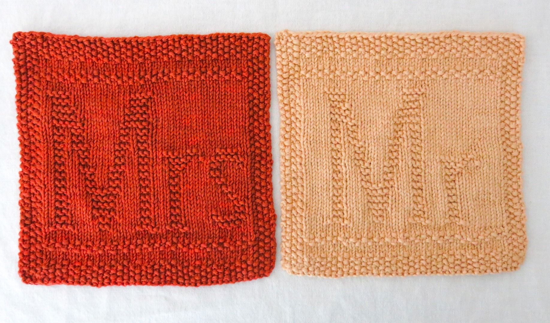 Mr and Mrs Knit Dishcloths : 7 Steps (with Pictures) - Instructables