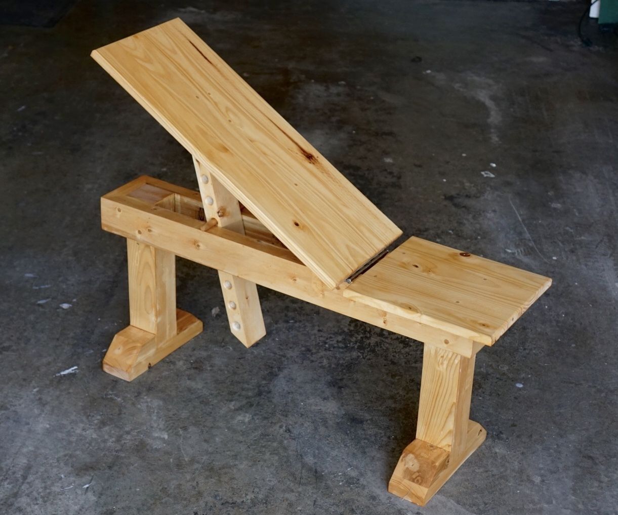 Wooden Incline Weight Bench : 9 Steps (with Pictures) - Instructables