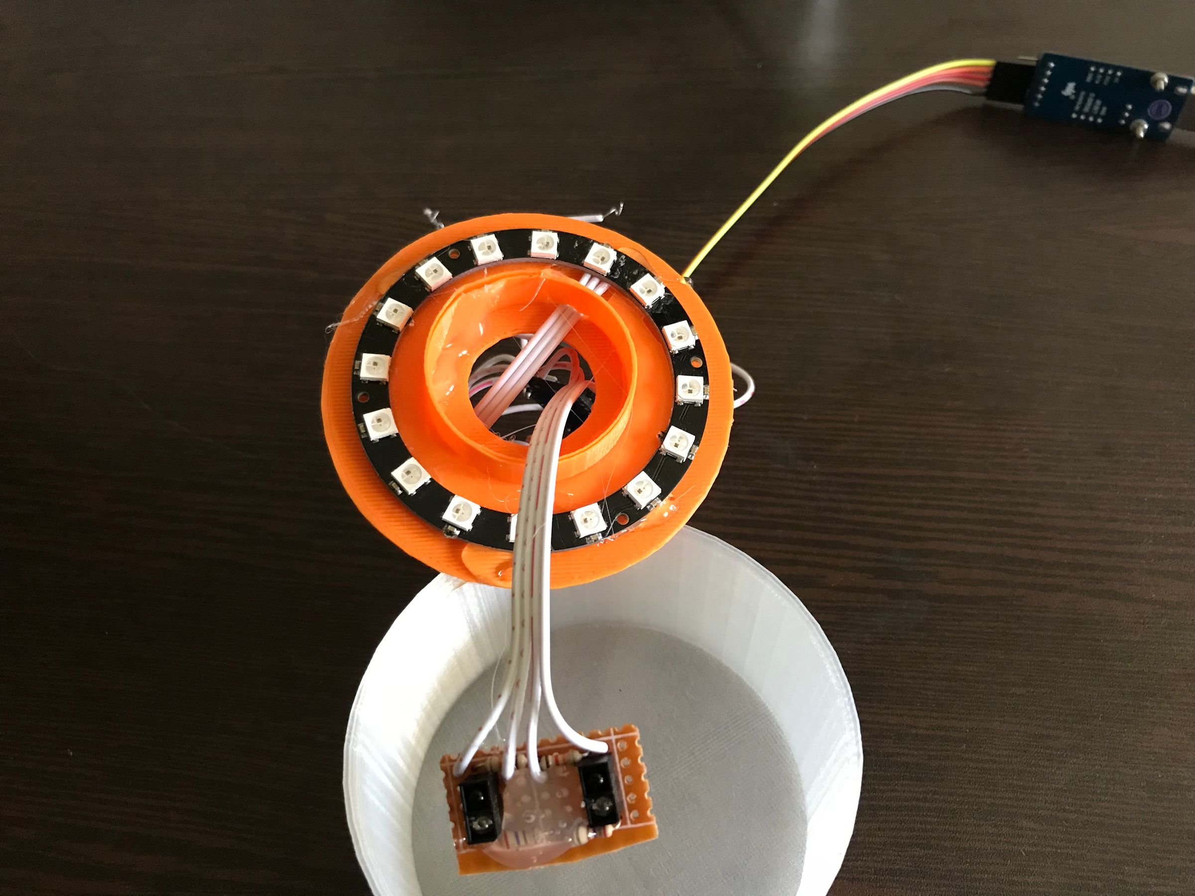 Wireless Powered Multi Color LED Lamp : 10 Steps (with Pictures ...