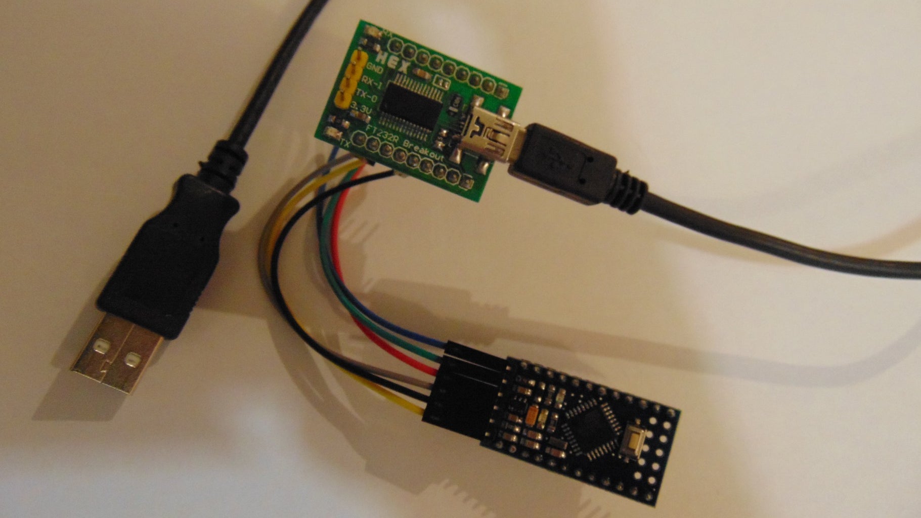 Program Arduino Pro Mini With FTDI FT232RL - Instructables Program Arduino Pro Mini With FTDI FT232RL - Instructables