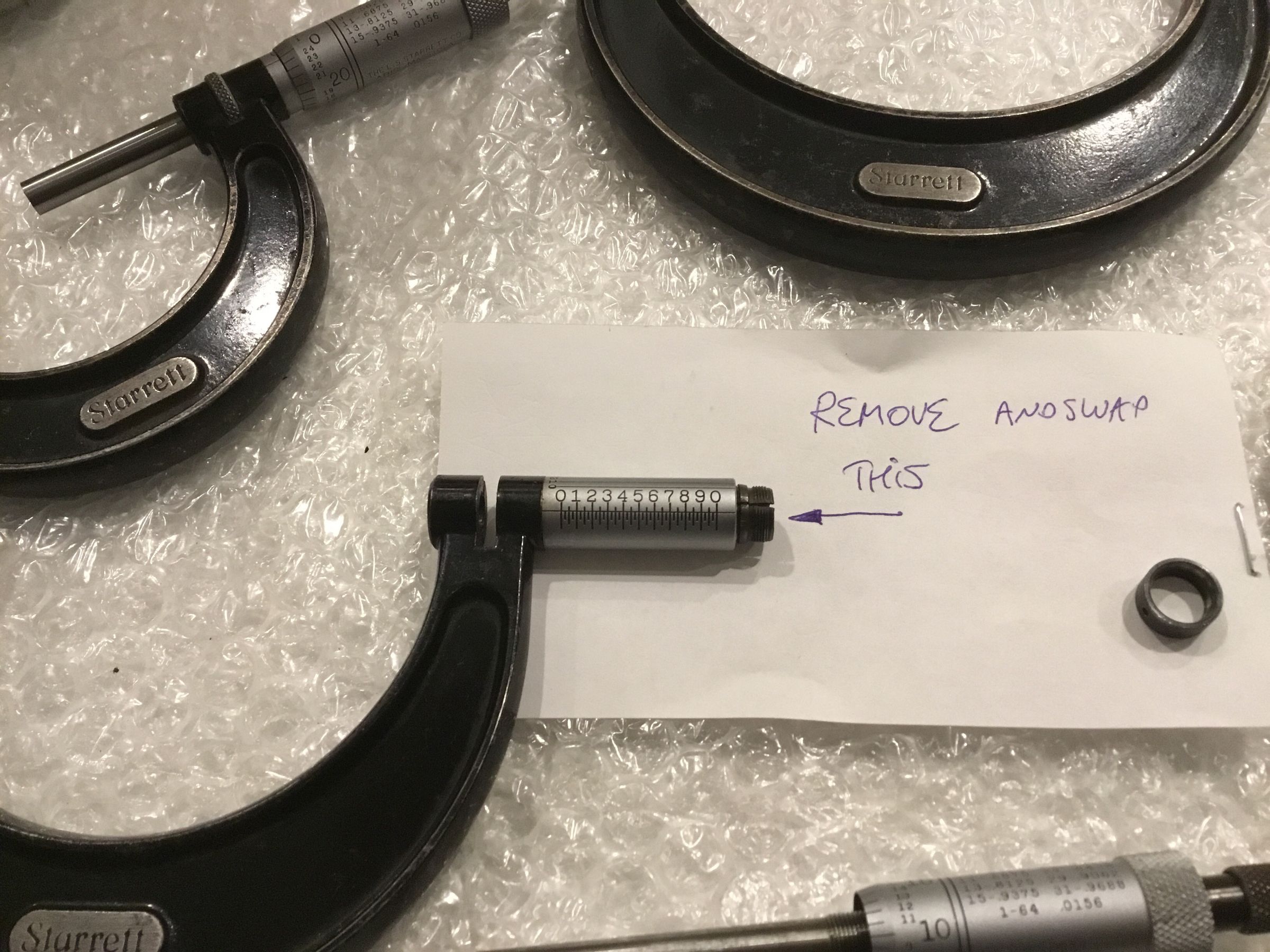Evaluate, Repair and Adjust a Second-Hand Micrometer : 9 Steps ...