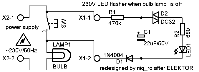 230v Led Circuit Diagram