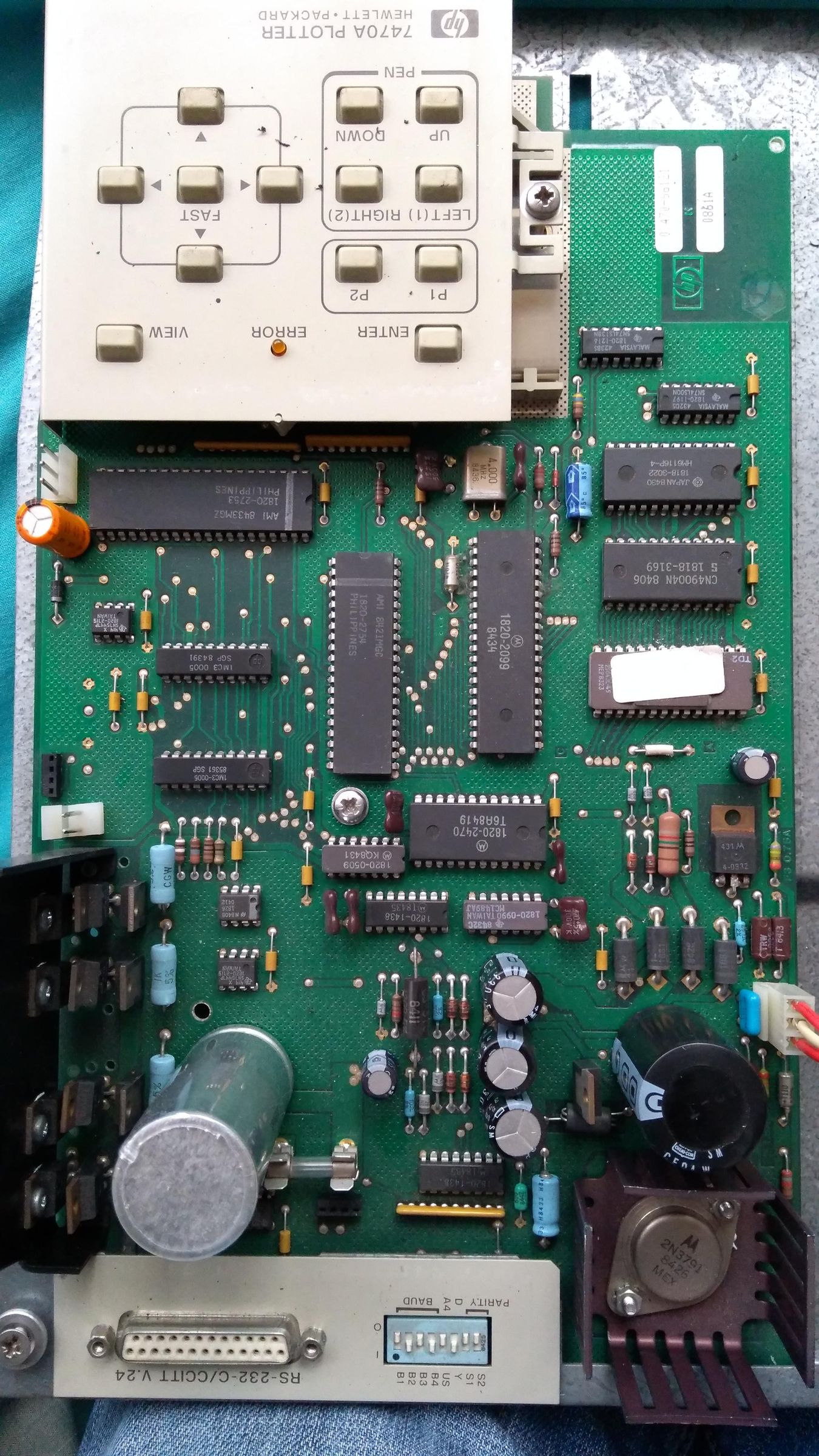 Modifying an Old HP7475a Plotter to Work Over USB : 5 Steps (with ...
