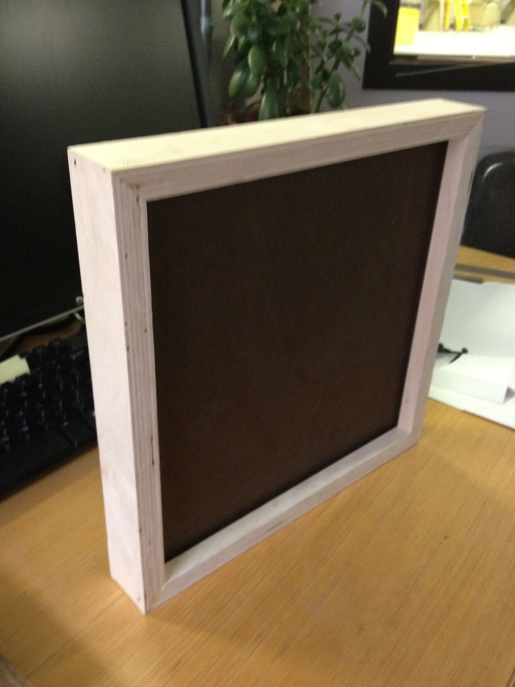 10 Minute Ply-Wood Frame Made at TechShop : 6 Steps - Instructables