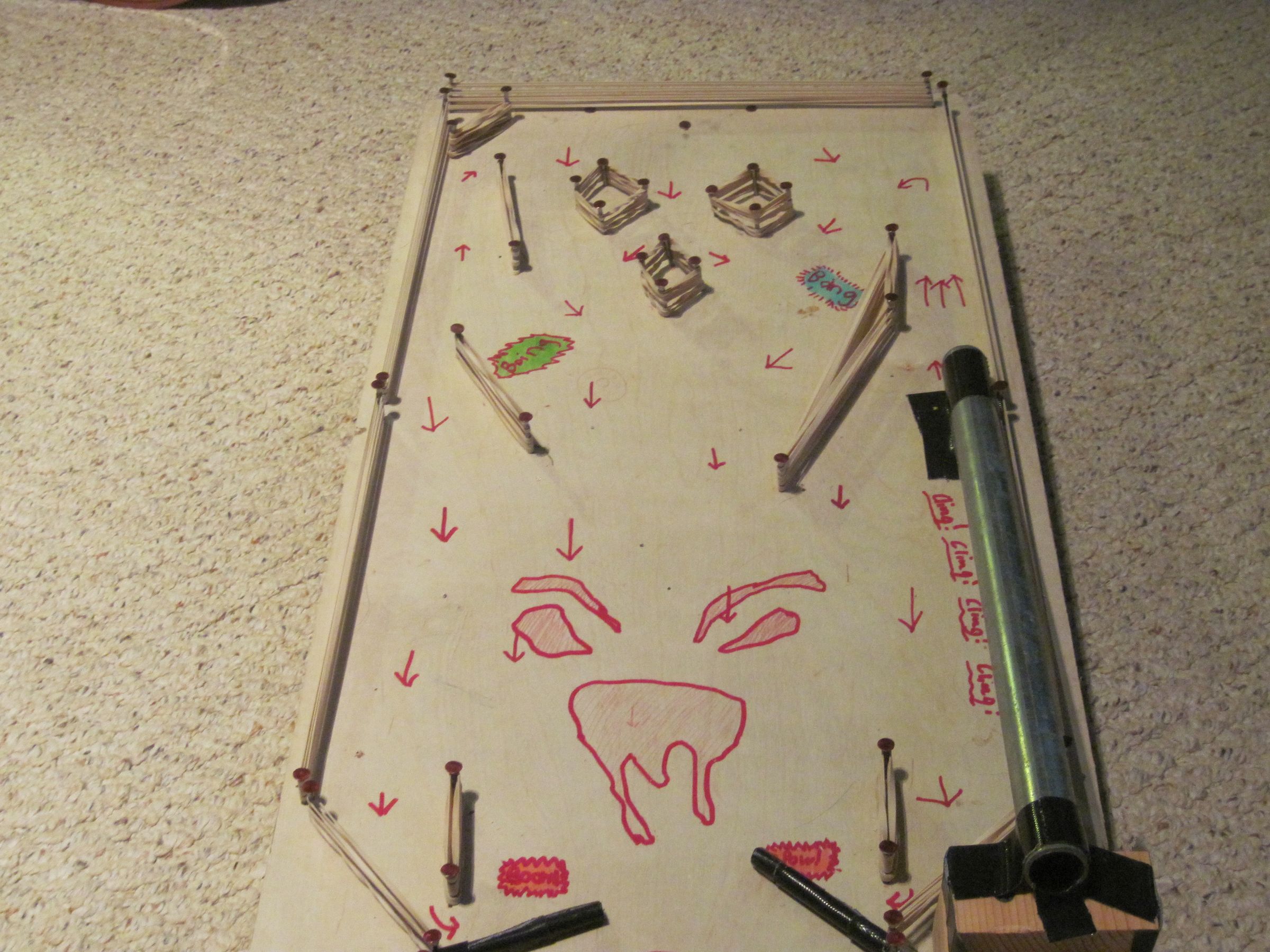 Home Made Pinball Machine : 5 Steps - Instructables