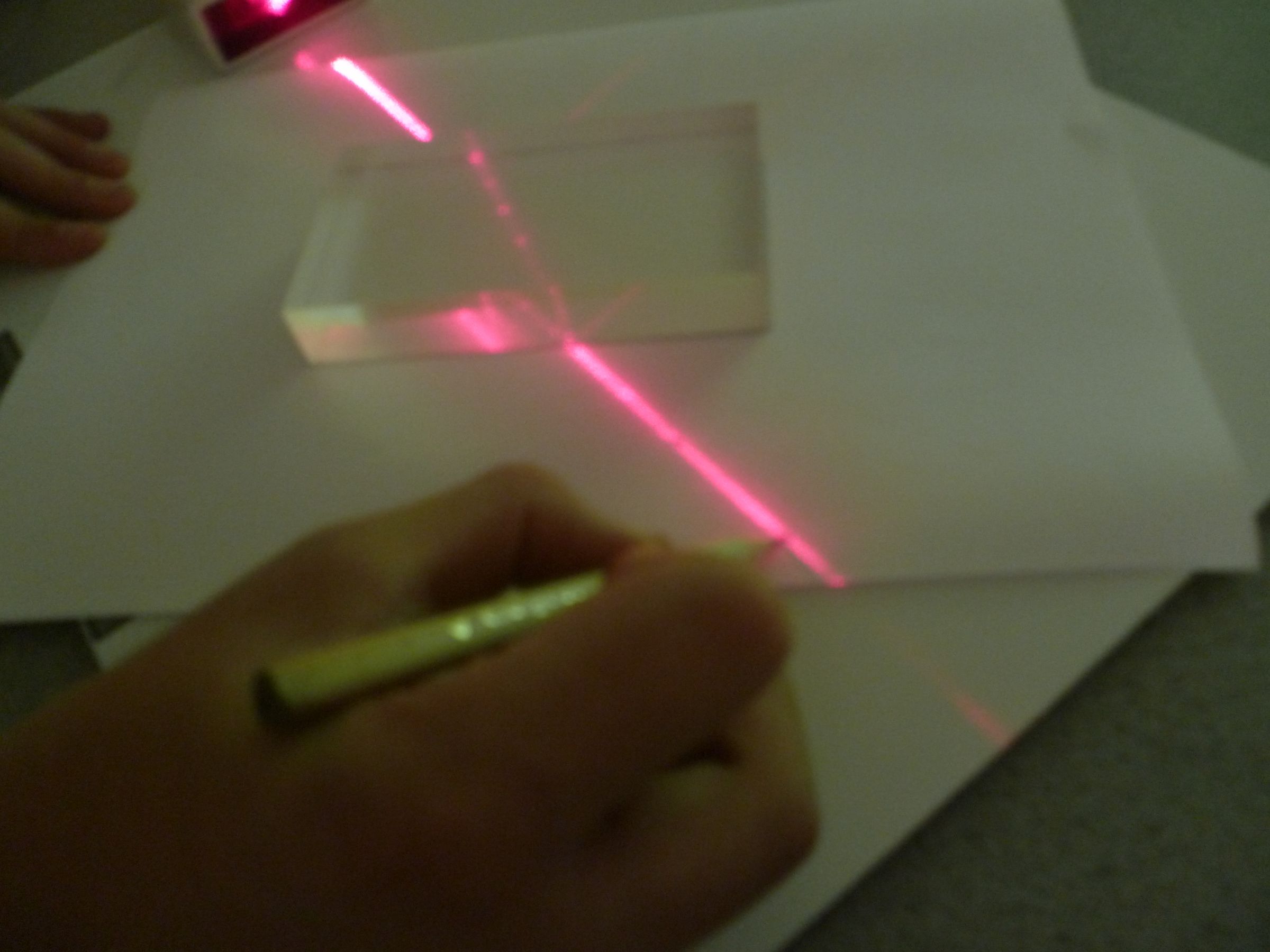 Refracting Light With LASERs : 11 Steps - Instructables