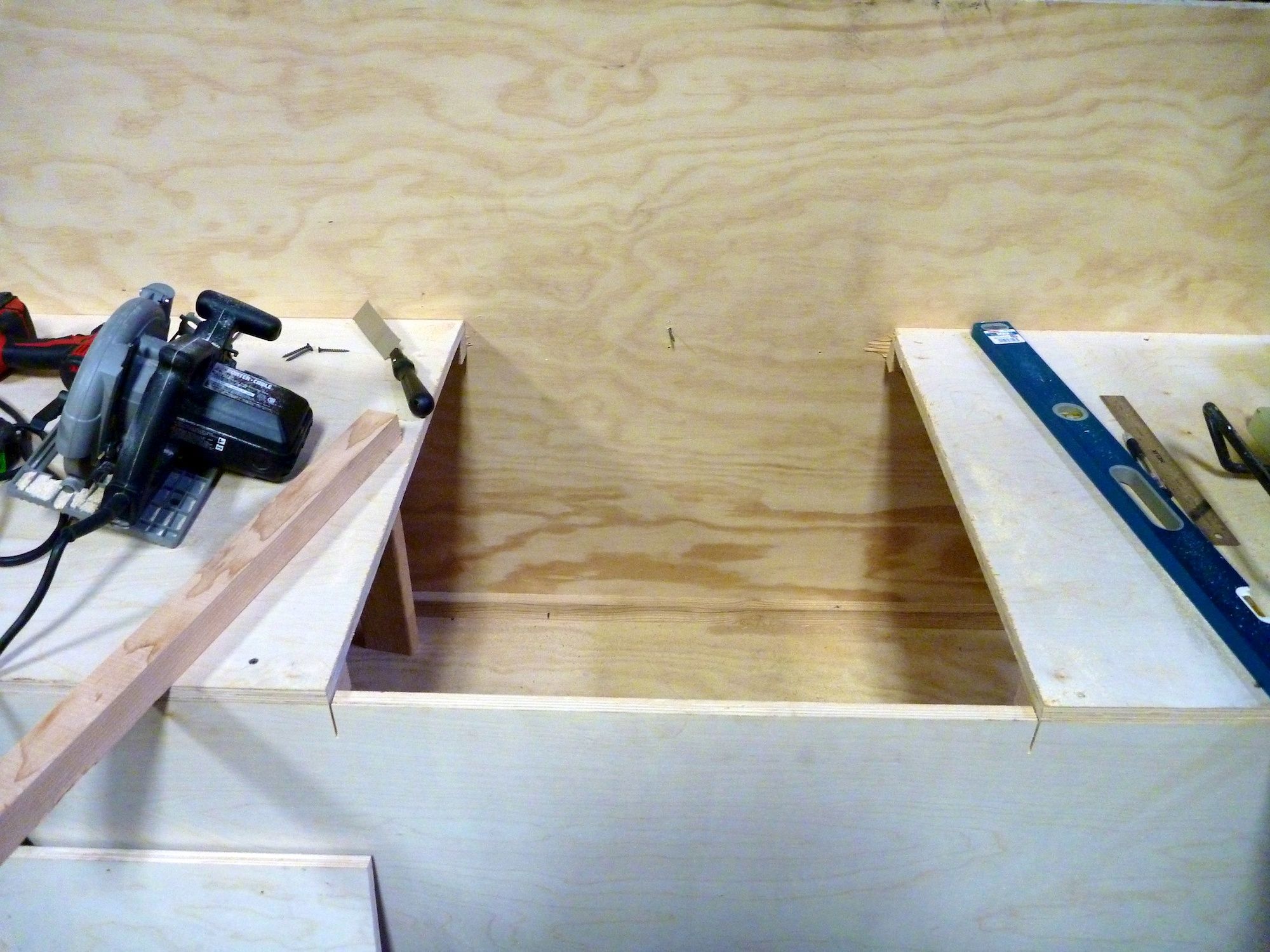Combo Miter Saw Station Lumber Rack : 13 Steps (with Pictures ...