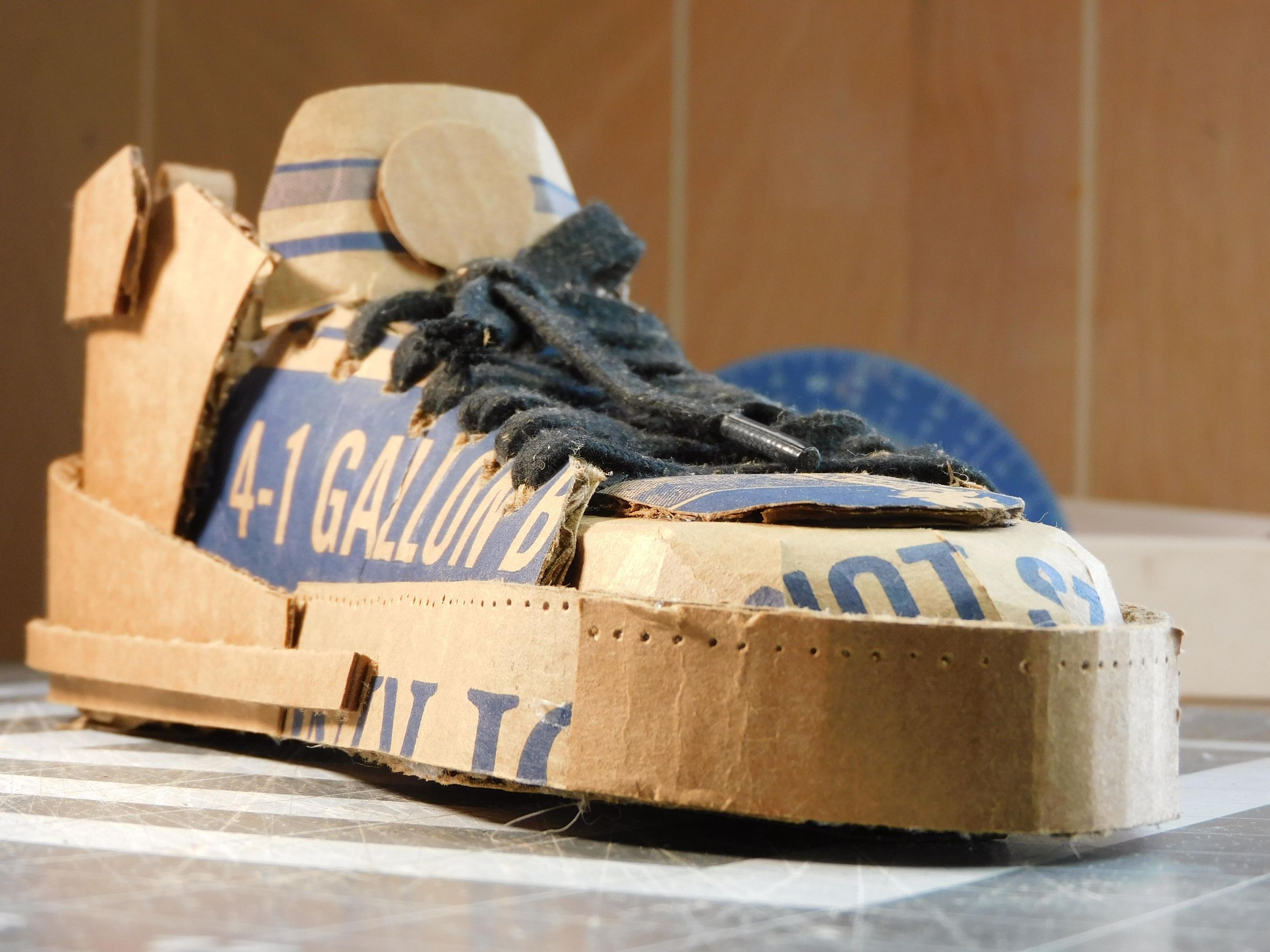 How to Make a Cardboard Sneaker... : 6 Steps (with Pictures ...