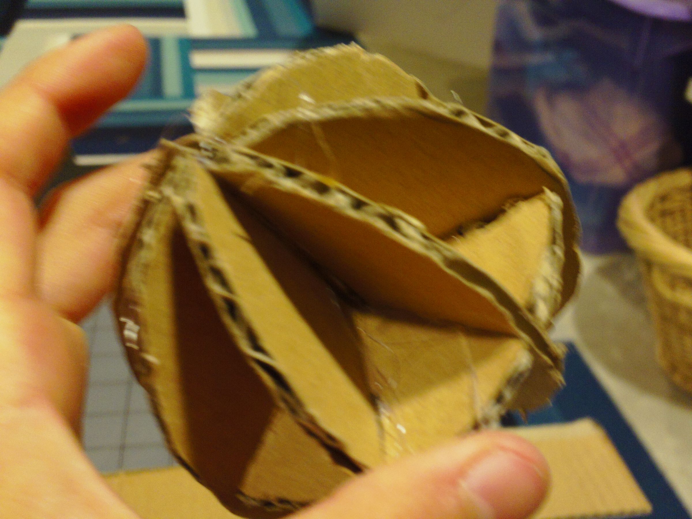 Cardboard Spherical Object : 7 Steps - Instructables