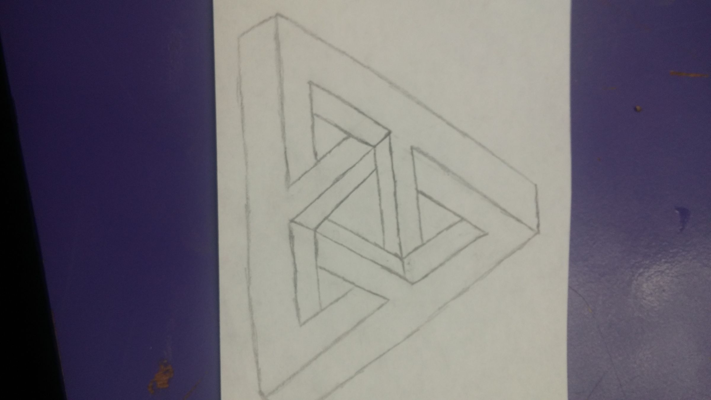 The Impossible Triangle : 8 Steps (with Pictures) - Instructables