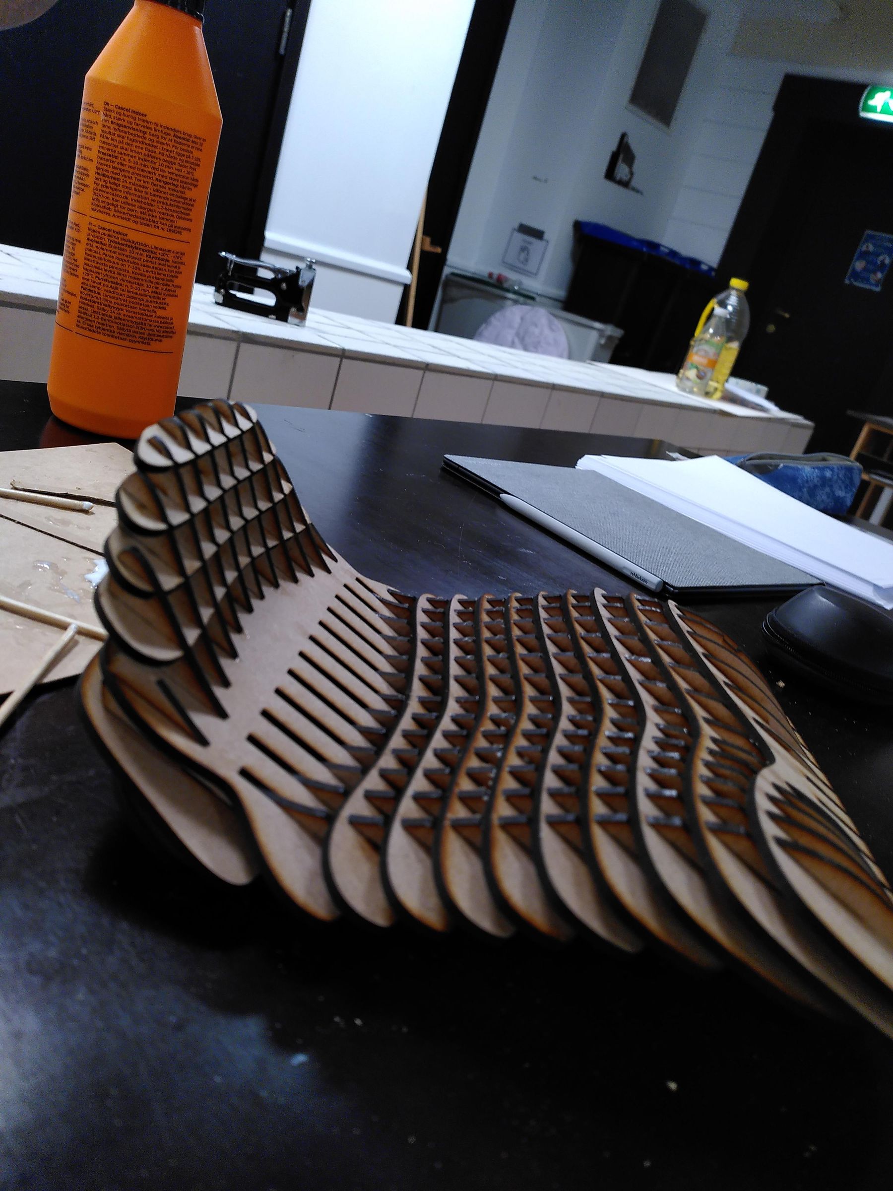 Lasercut MDF Tablet/laptop/sketchbook Stand : 4 Steps - Instructables