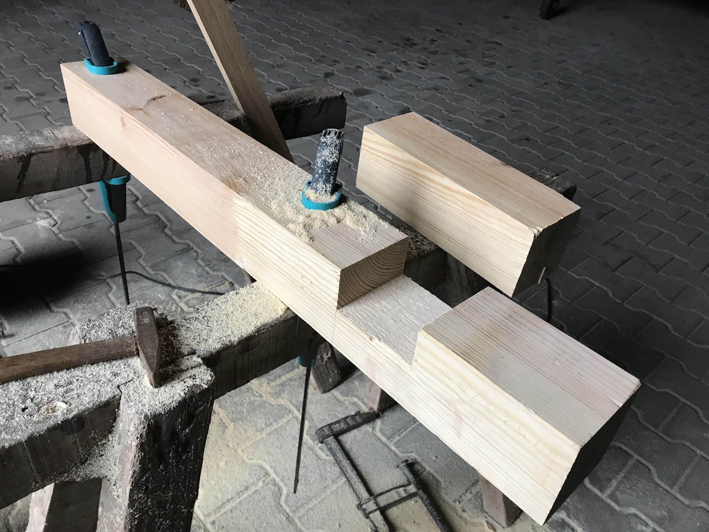 DIY Workbench - Simple, Sturdy, Multifunctional! : 13 Steps (with ...