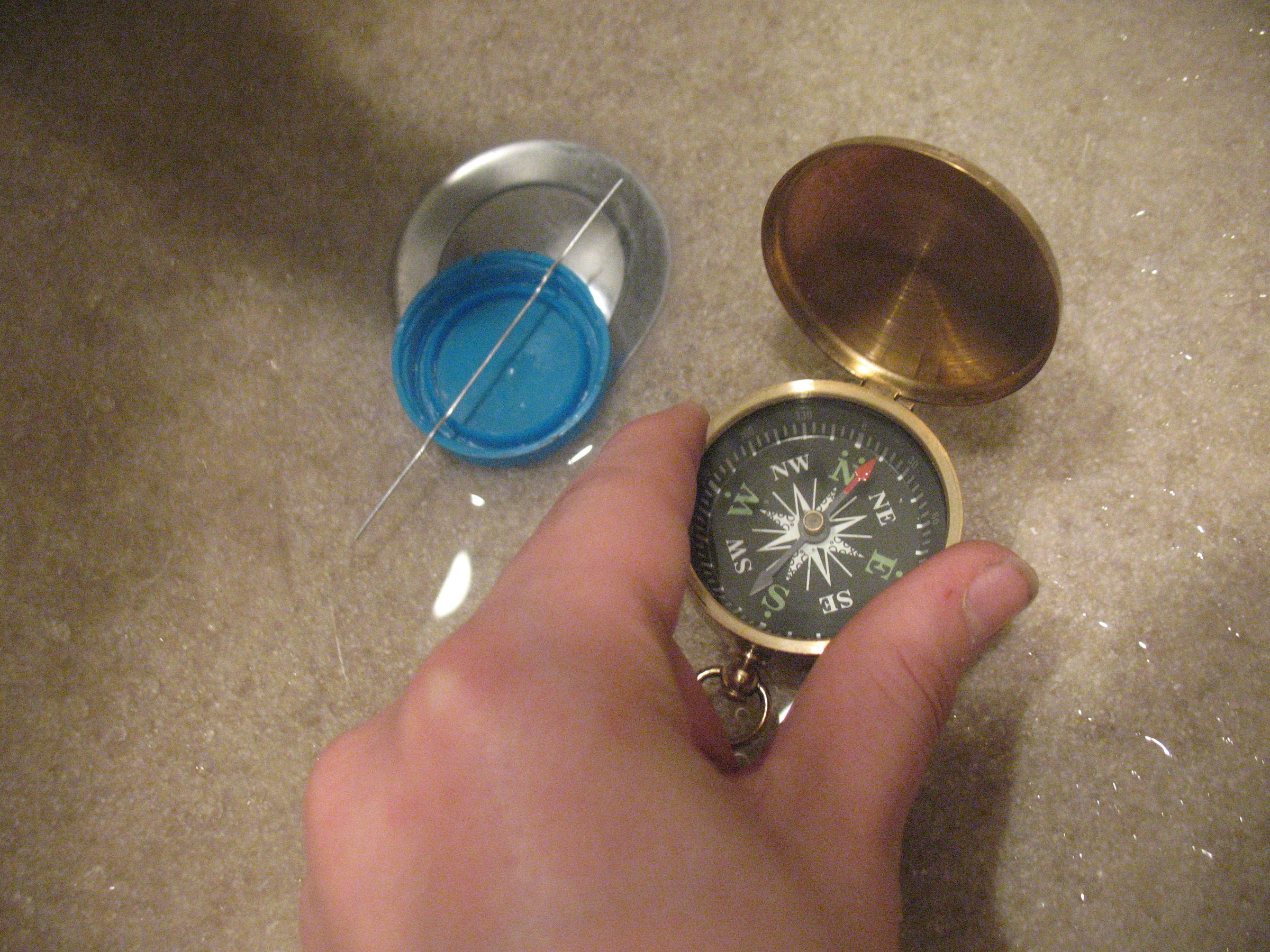 Simple Homemade Compass. : 5 Steps - Instructables