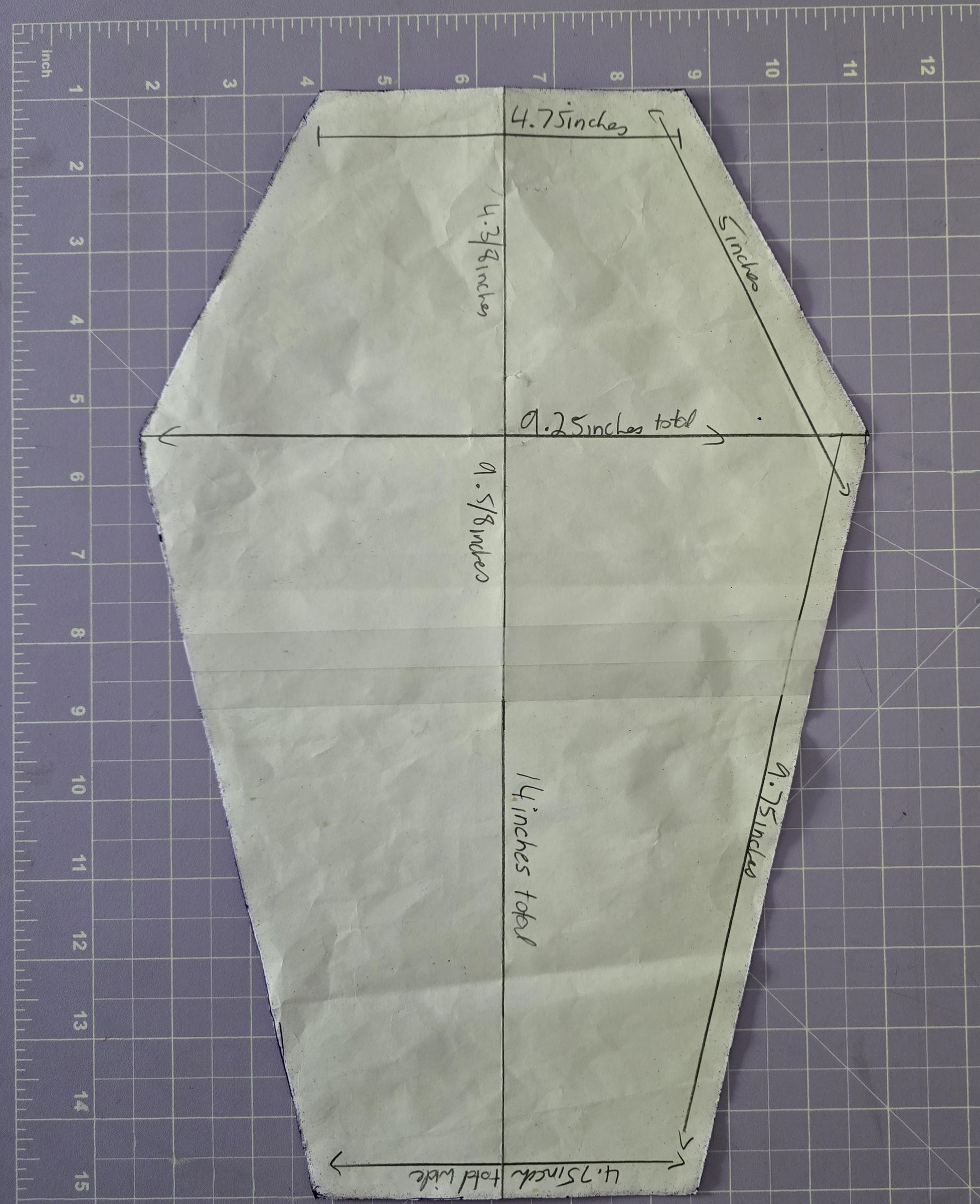 Hand Sewn Coffin Shaped Quilt-As-You-Go King Size Quilt : 10 Steps ...
