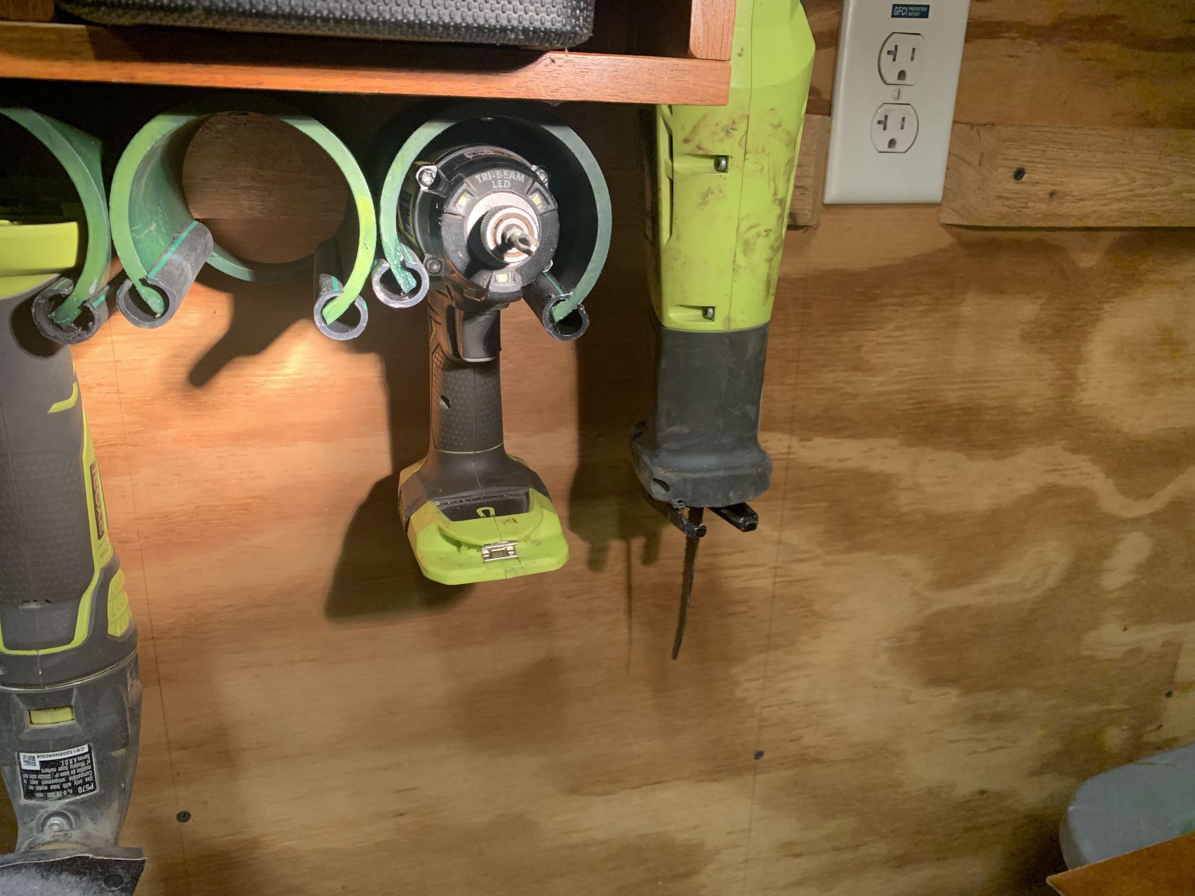 Drill Storage Rack and Charging Station Made From PVC (Cheap/Quick/Easy ...