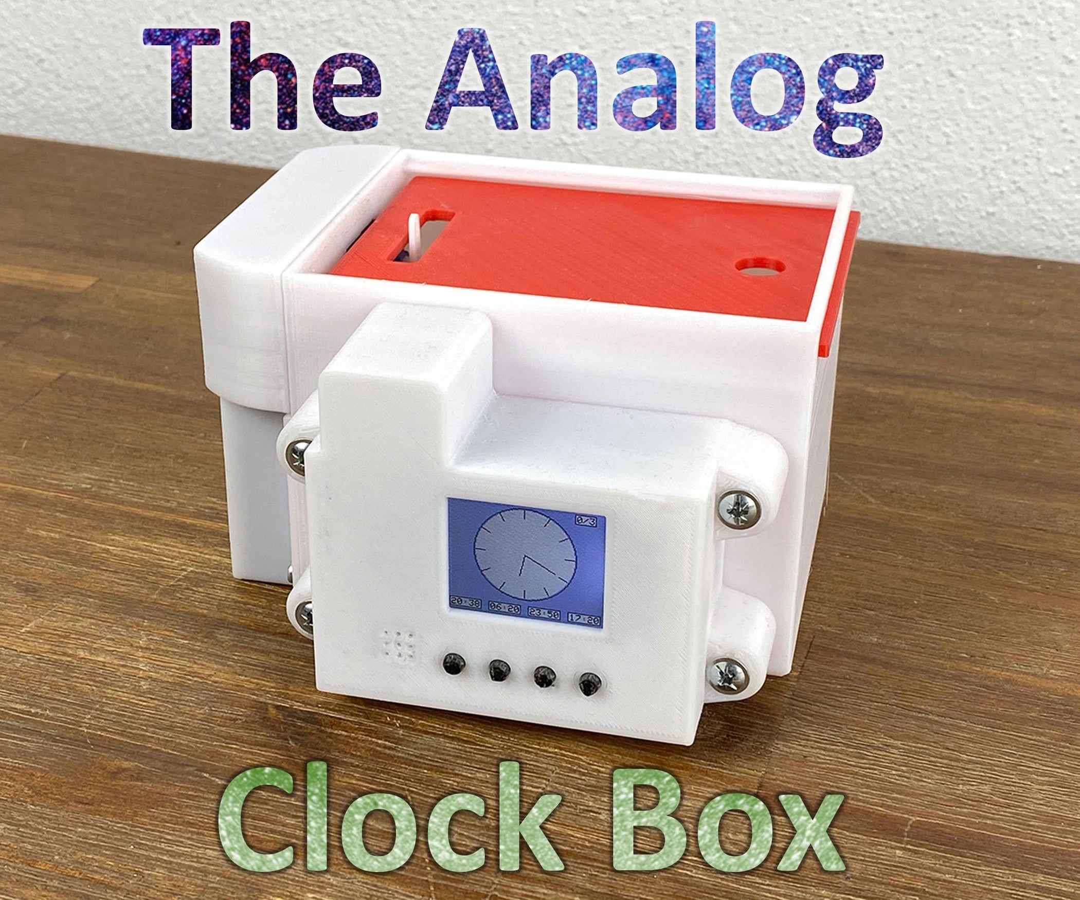 The Analog Clock Box : 5 Steps (with Pictures) - Instructables